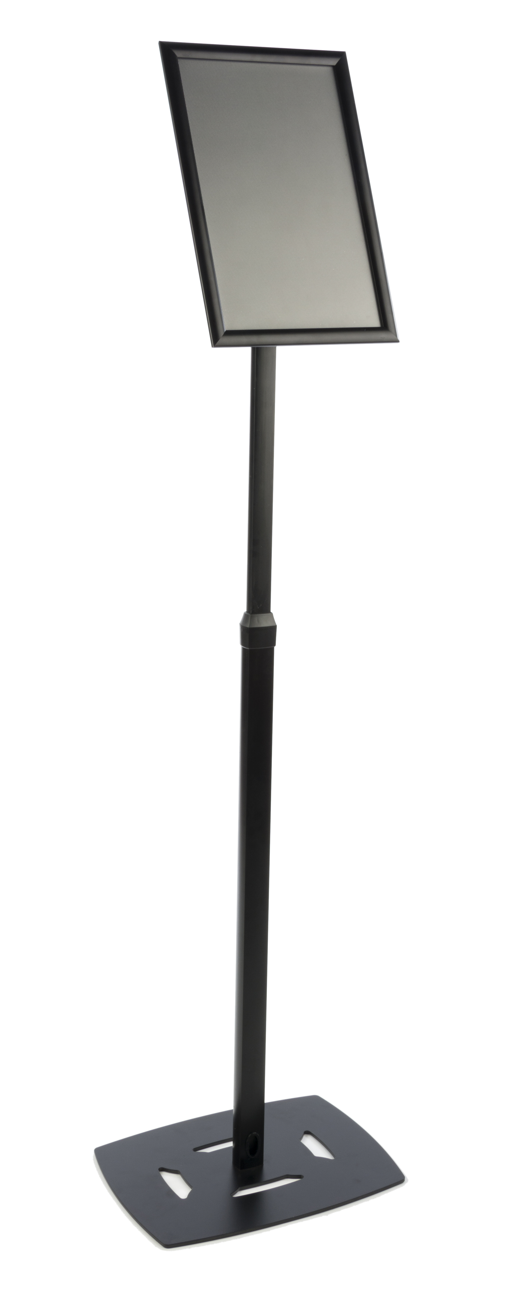 Black 11 x 17 Poster Frame Pedestal | Rotating & Tilting | Displays2Go