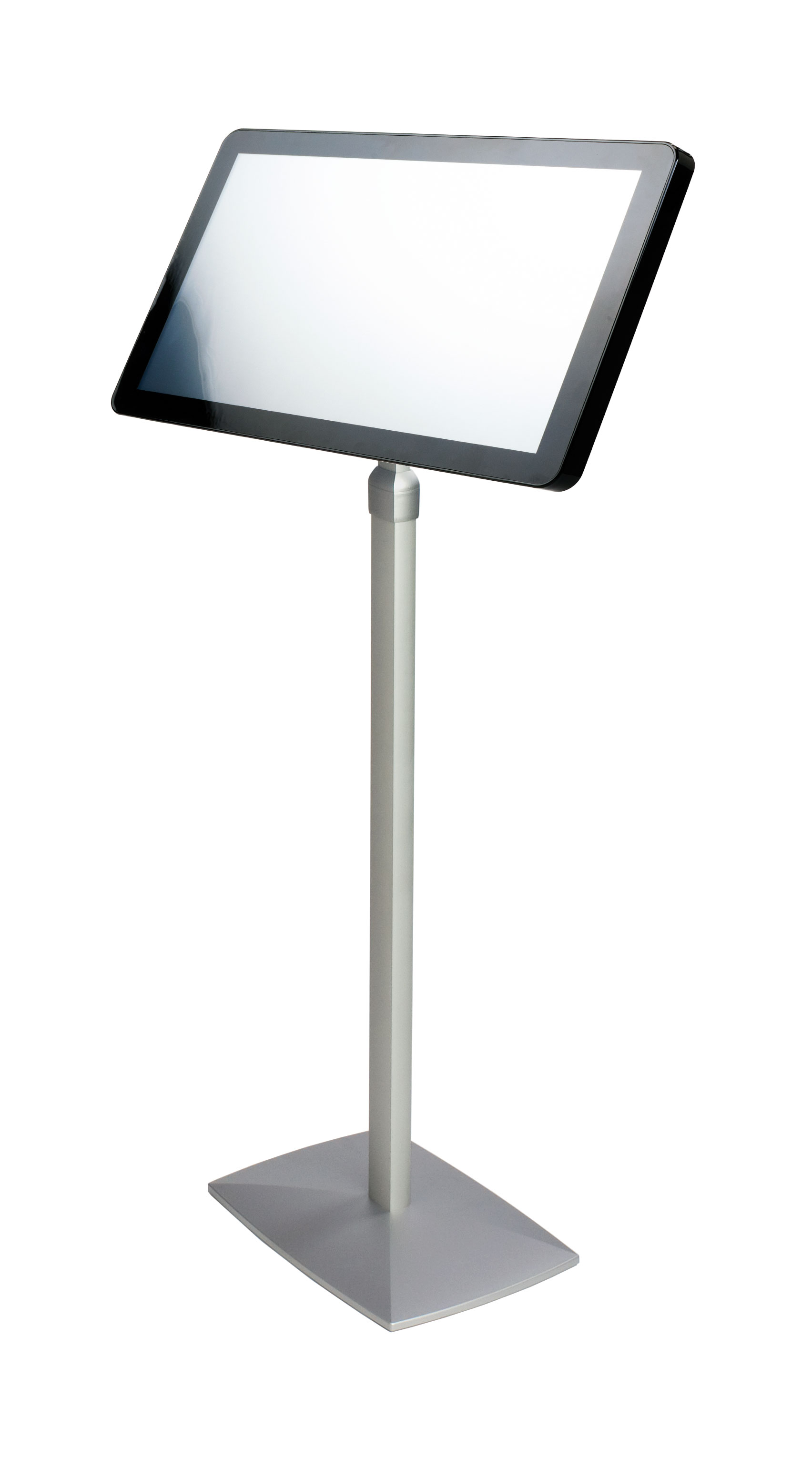 This Interactive Tablet Floor Stand is Designed for In-Store Use, as an ...