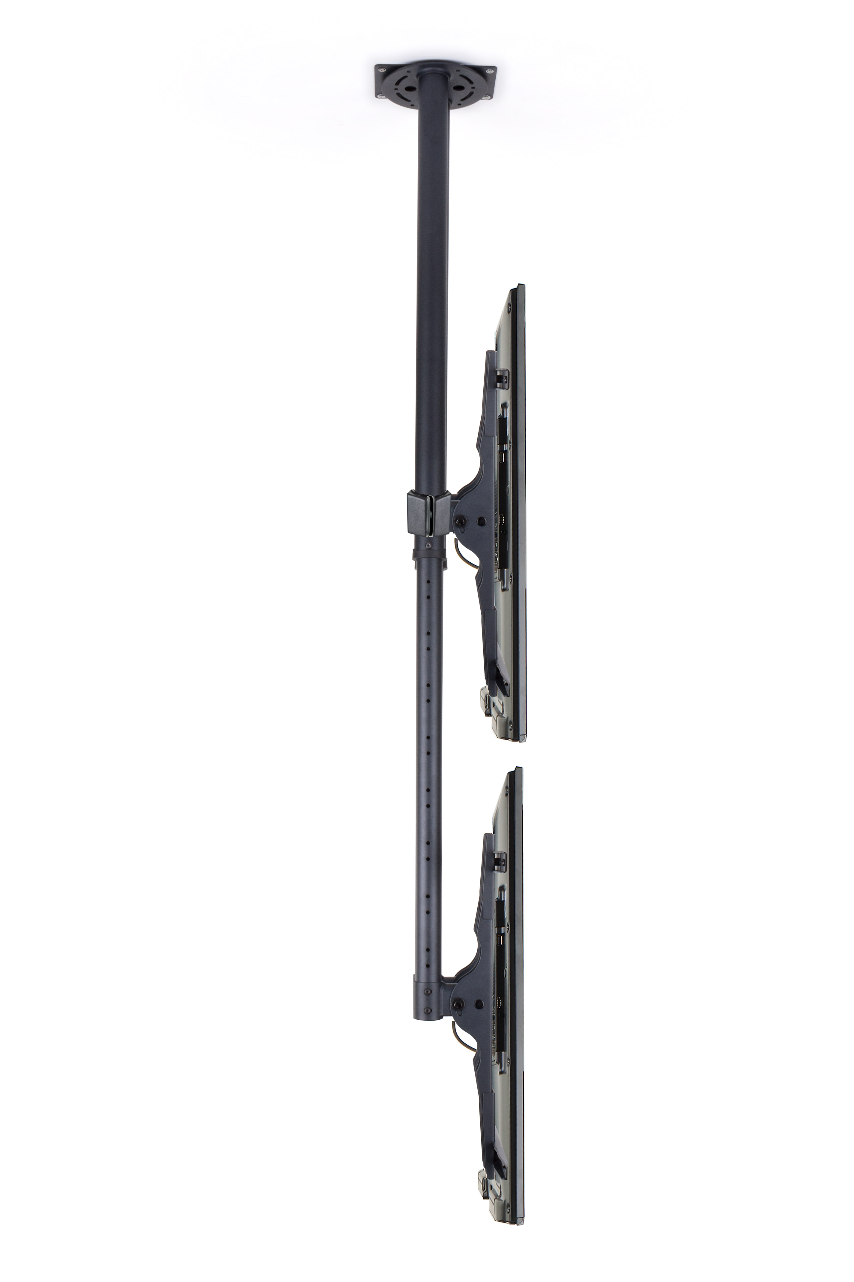 TV Ceiling Mounts | 2 Adjustable Brackets for Screens 32" to 65 ...