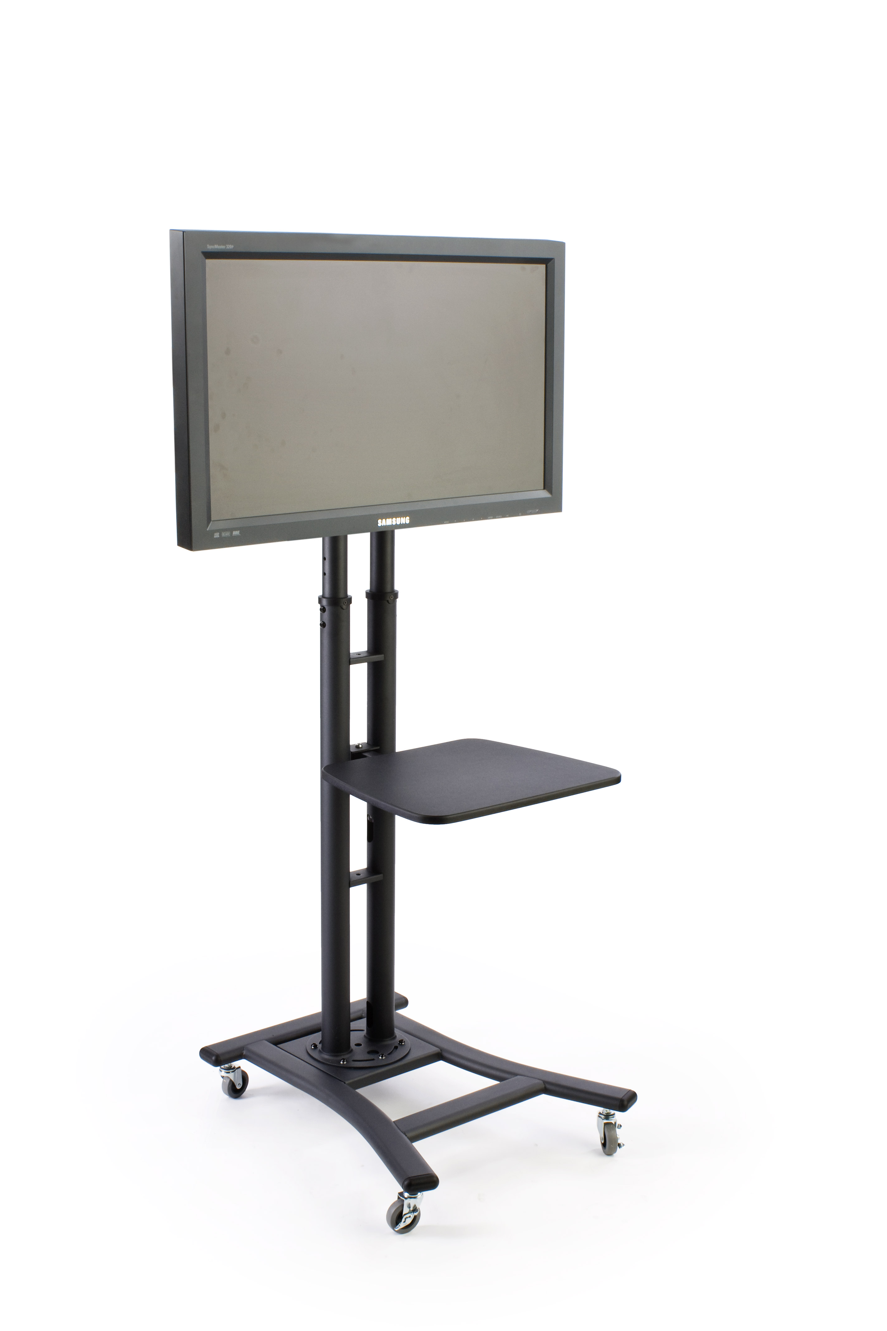 Black LCD Stand | Sold with 19-inch Shelf | Displays2Go