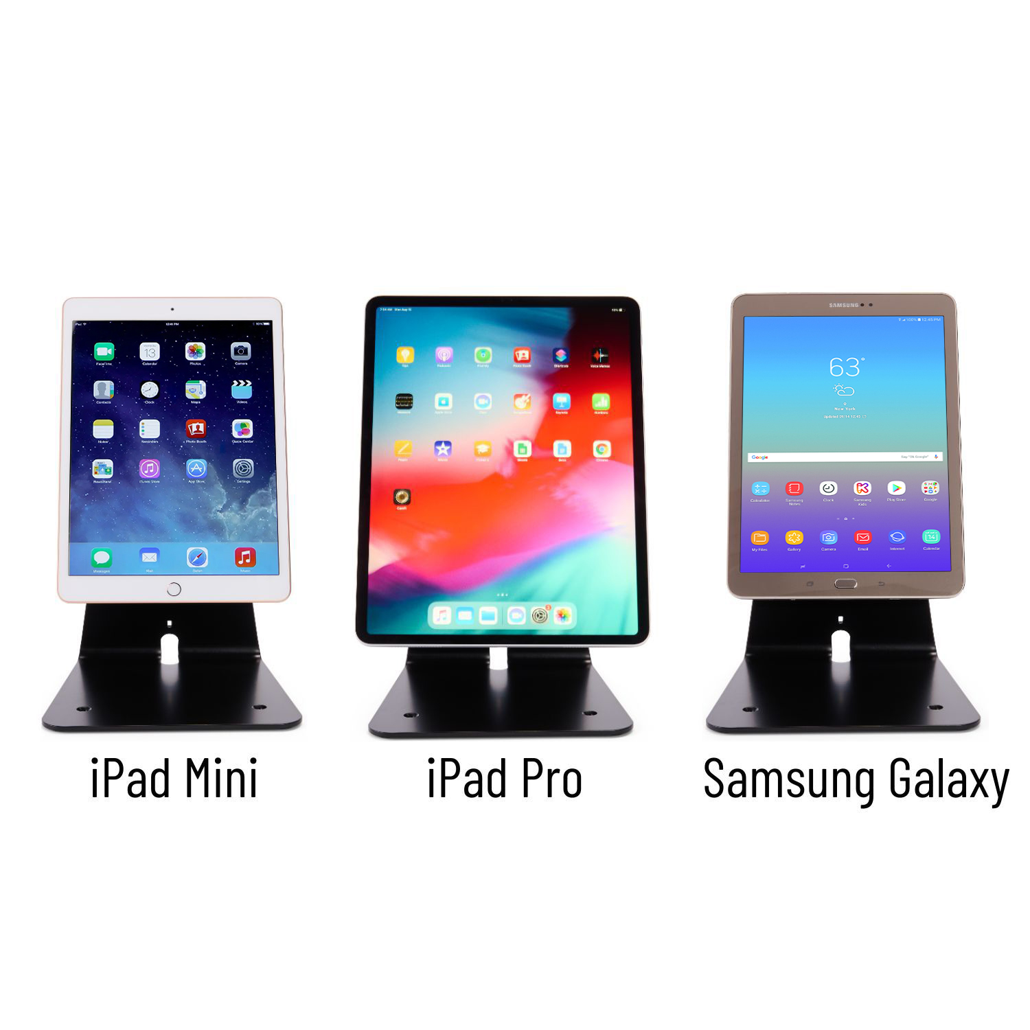 Magnetic Tablet Stand | Tilting Brackets | Displays2Go