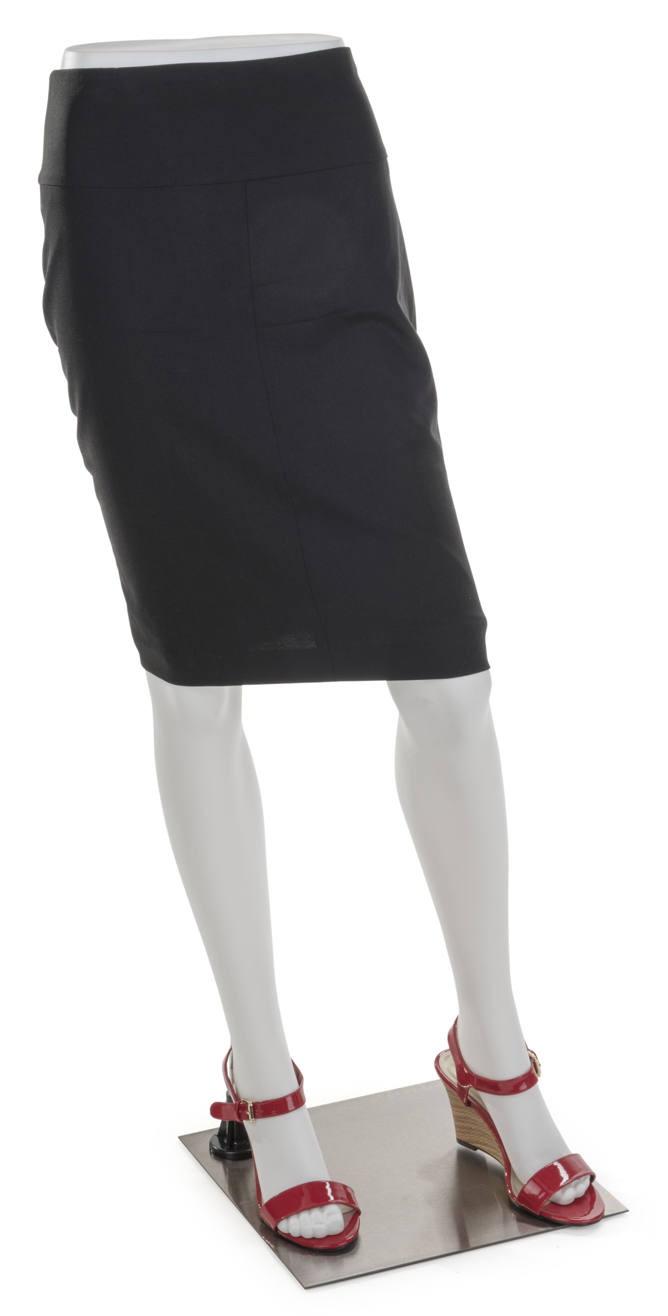 White Mannequin Leg Form | Lightweight for Easy Maneuvering | Displays2Go