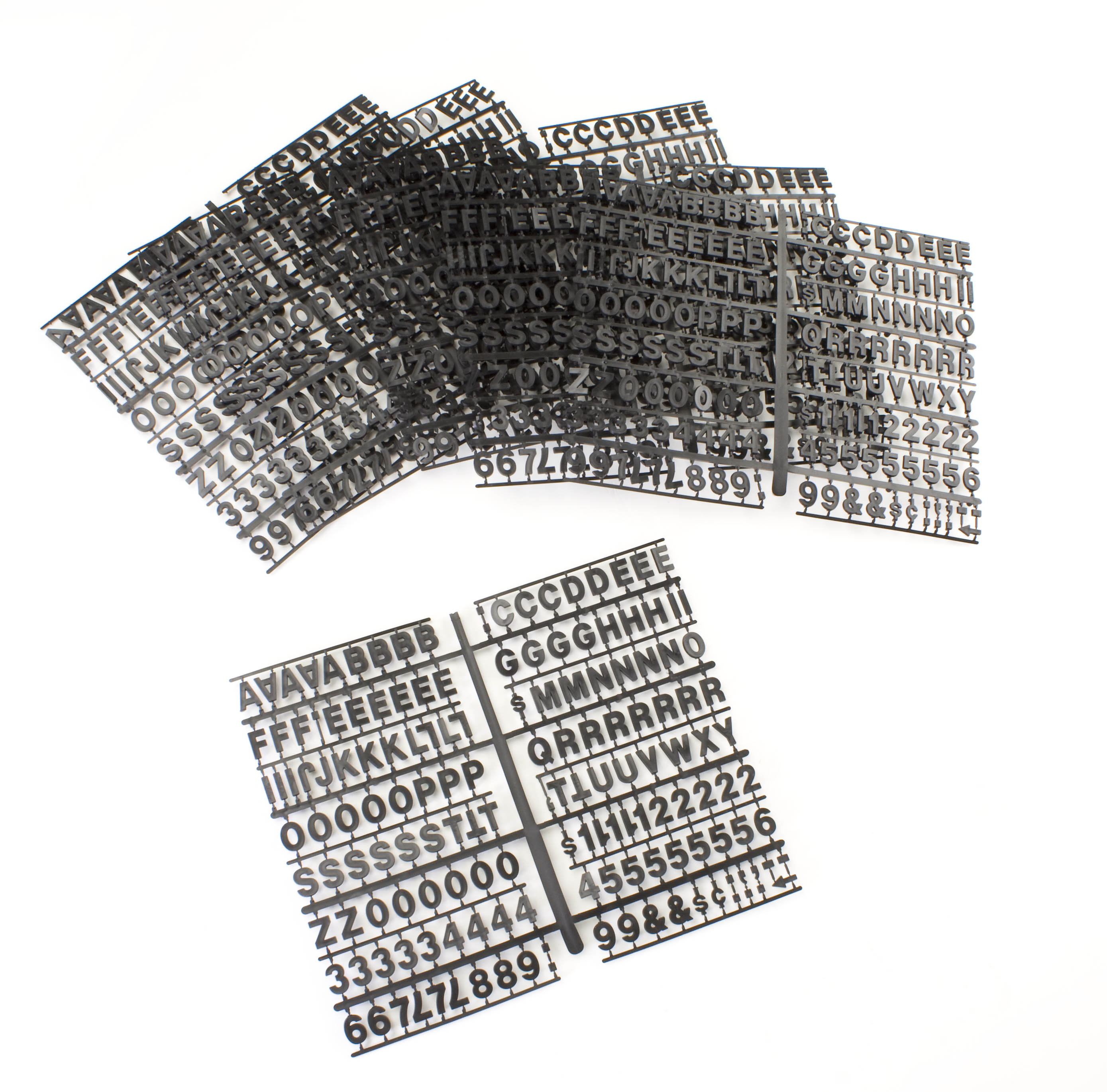 Sign Letter Set 3/4" - (6) Sheets | Displays2Go