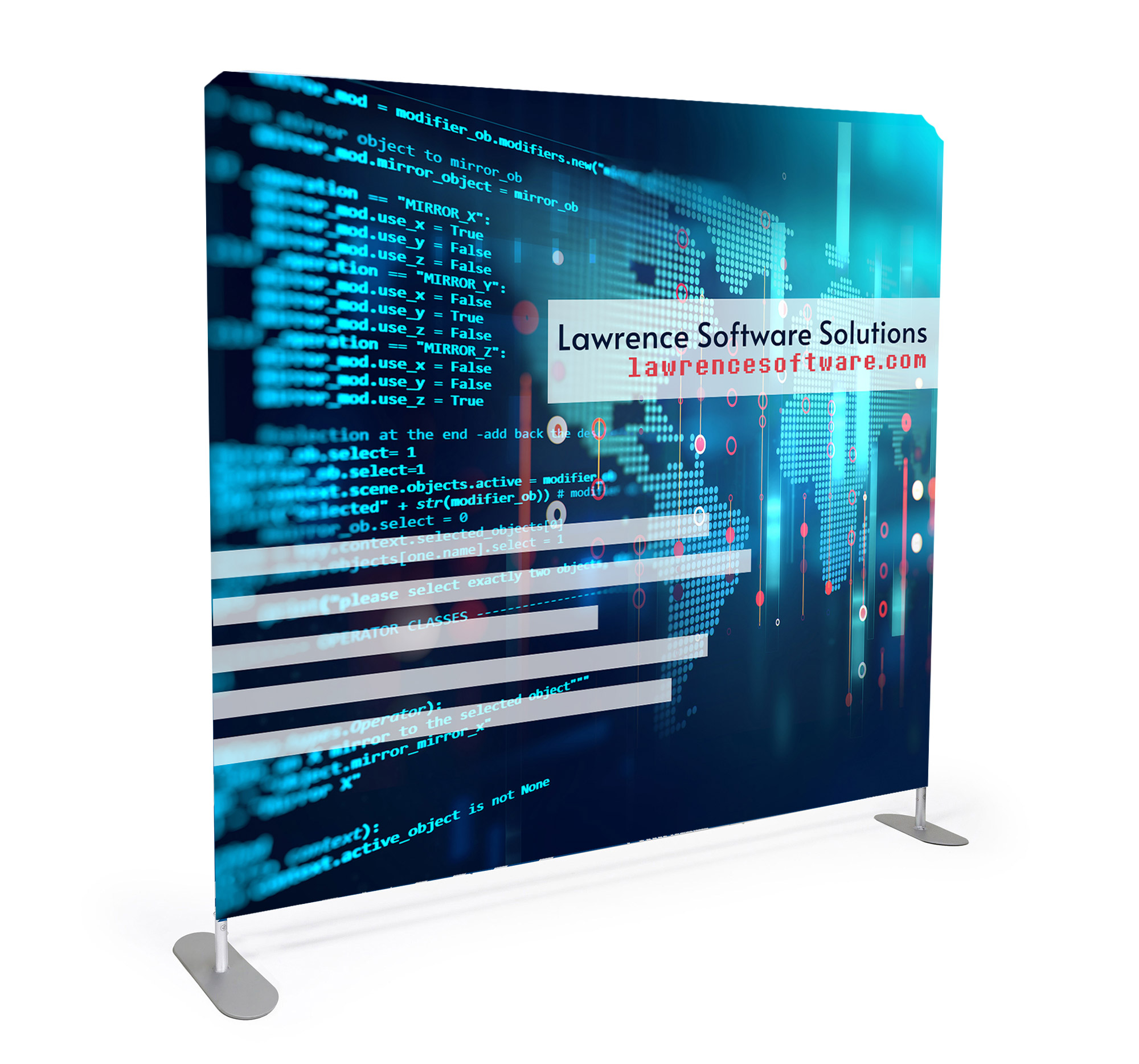 Large Custom Tension Fabric Backdrop | Event Backwall | Displays2Go