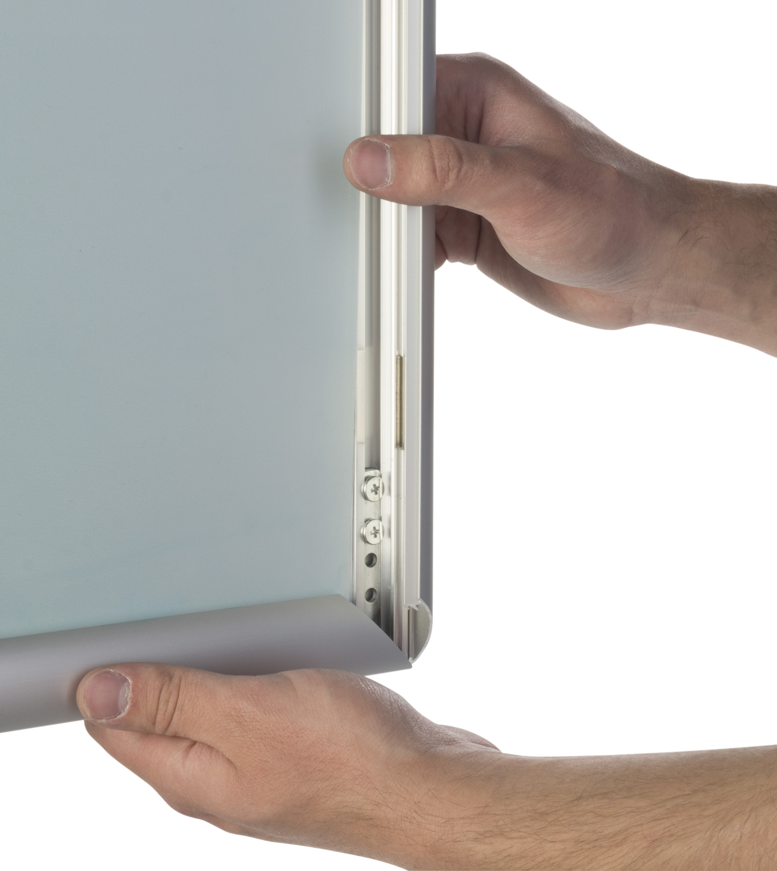 22x28 Frame Stand with Pamphlet Pockets | 4 Literature Slots | Displays2Go