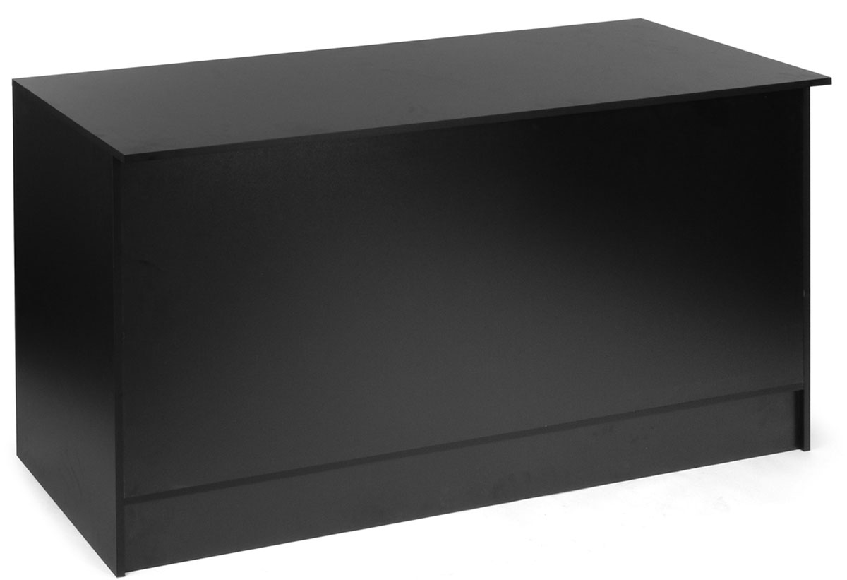 Black Checkout Counter | Retail Countertop Surface | Displays2Go