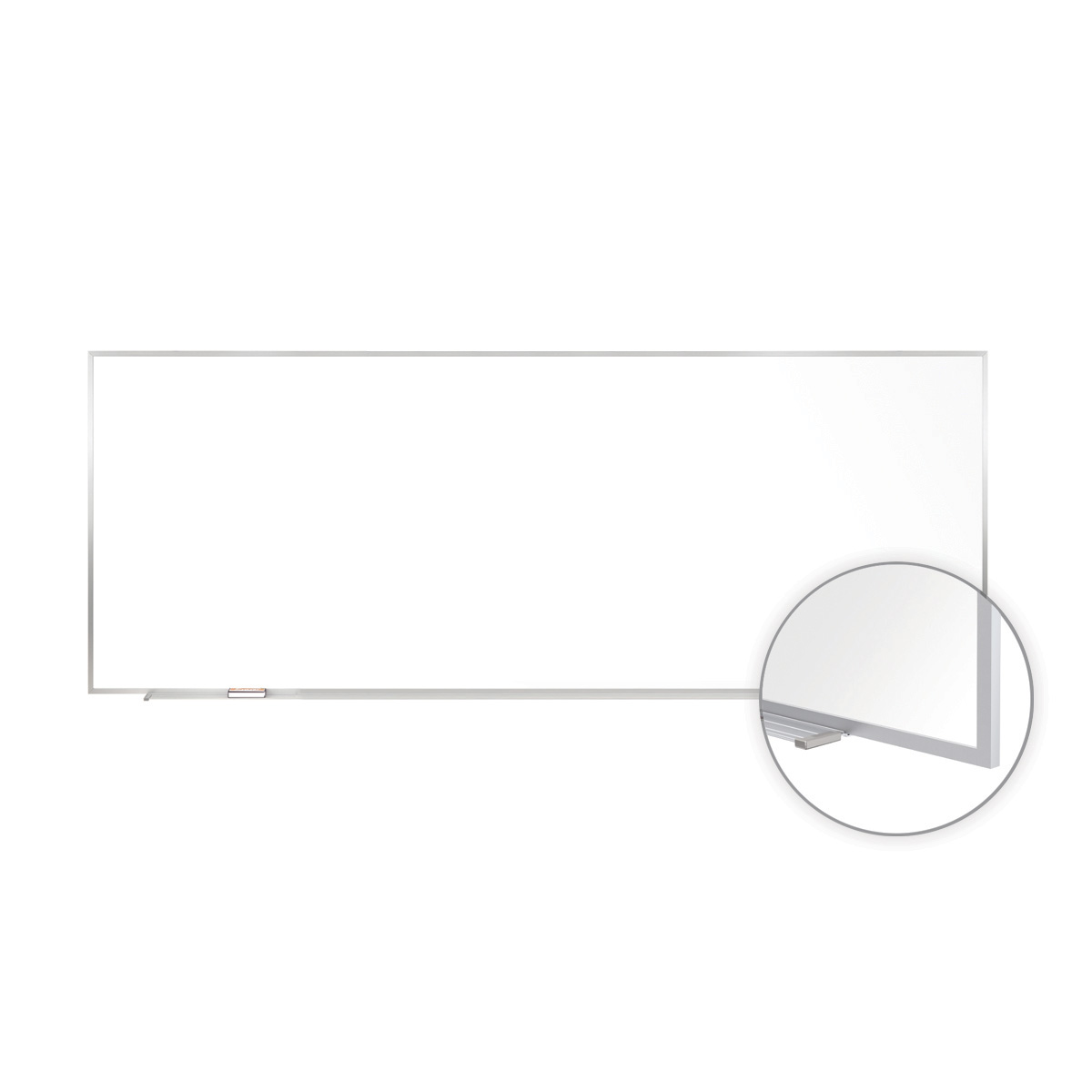 10' x 4' White Board - Black Marker & Eraser | Displays2Go