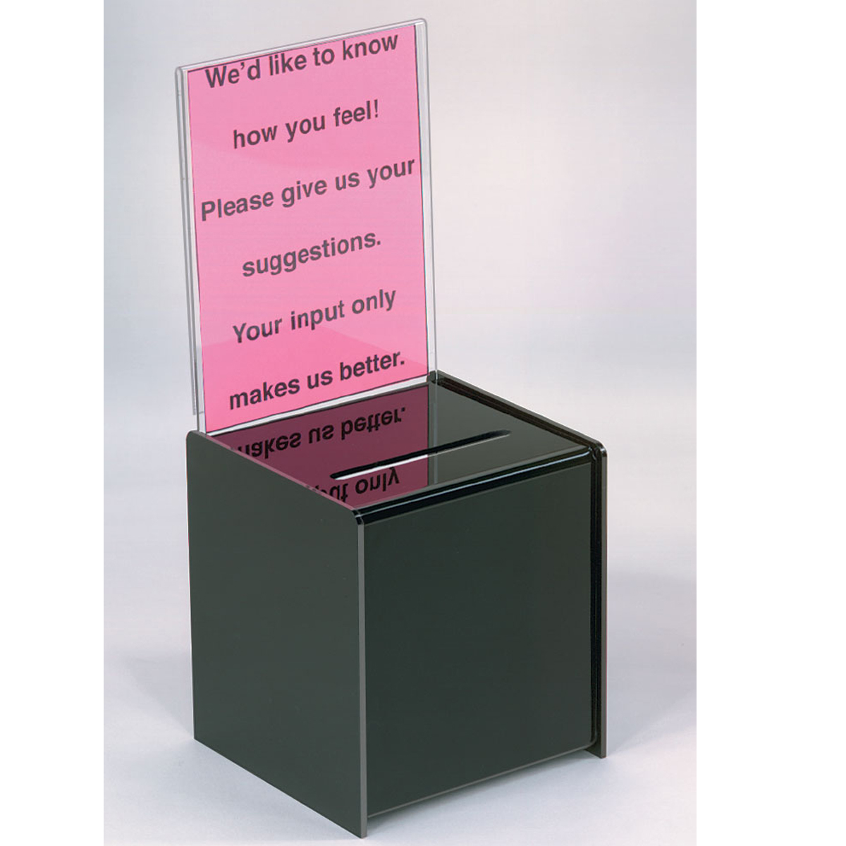 Registration Box | 5 x 7 Sign Header Attachment | Displays2Go