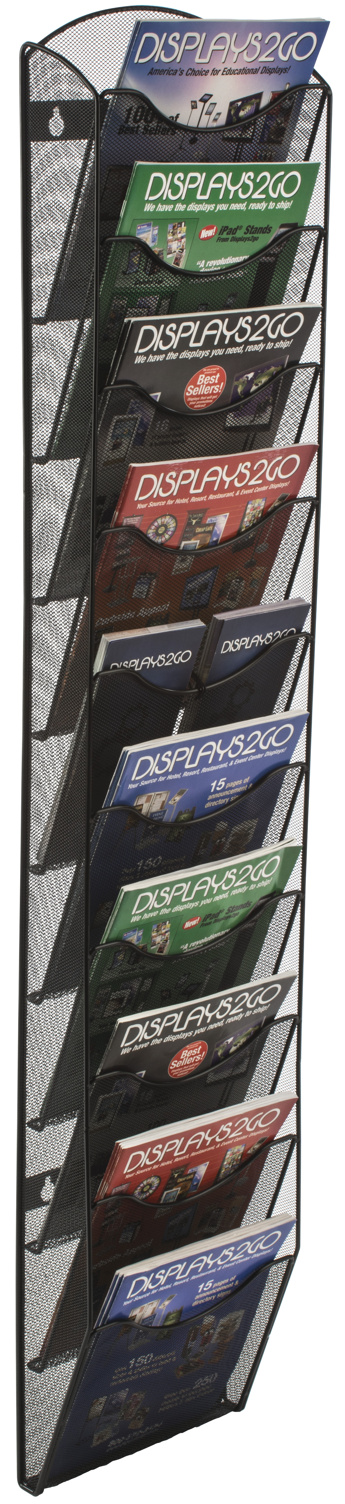 Metal Wall Magazine Rack