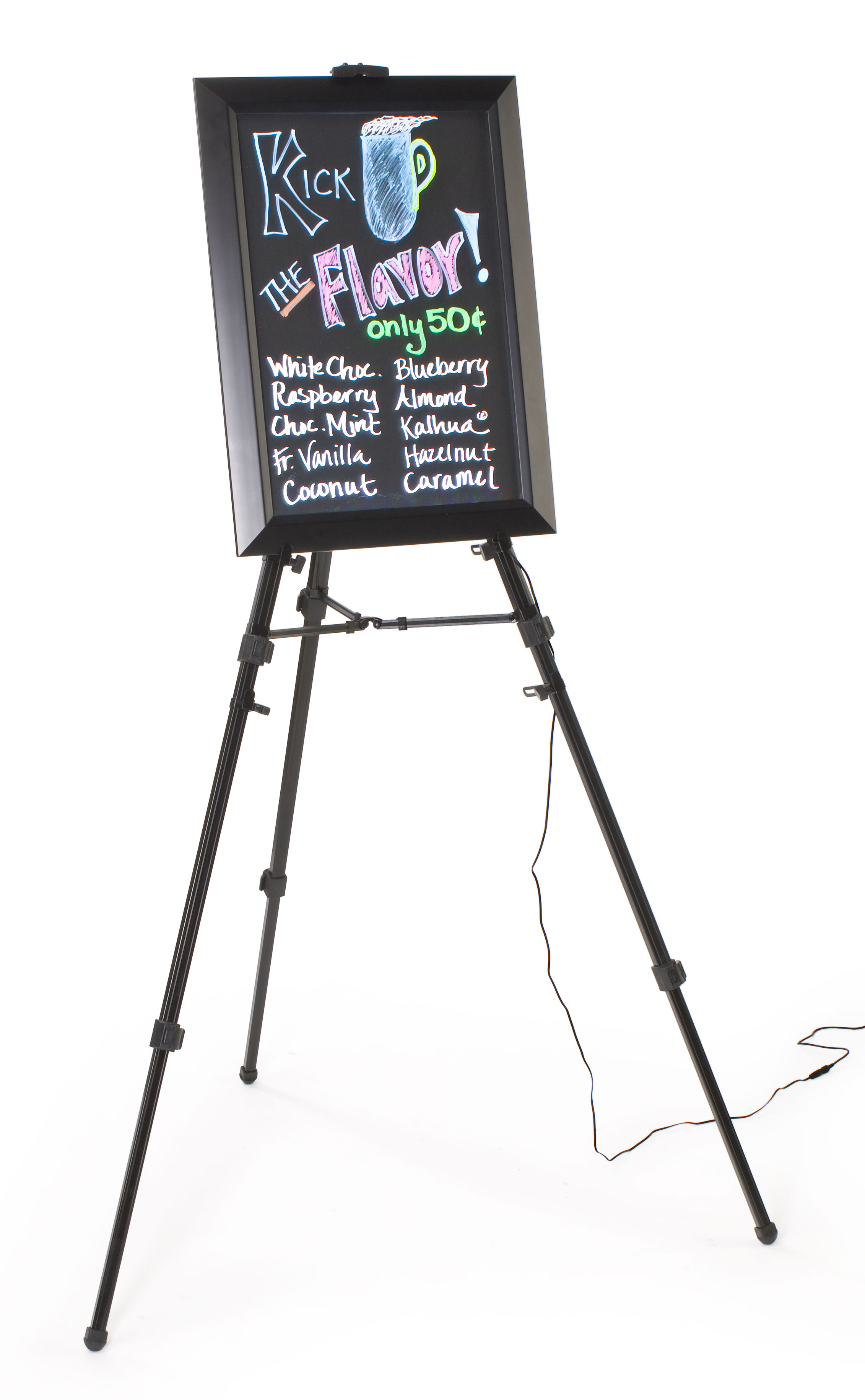 LED Marker Board | Flashing Neon Lights & Easel Stand | Displays2Go