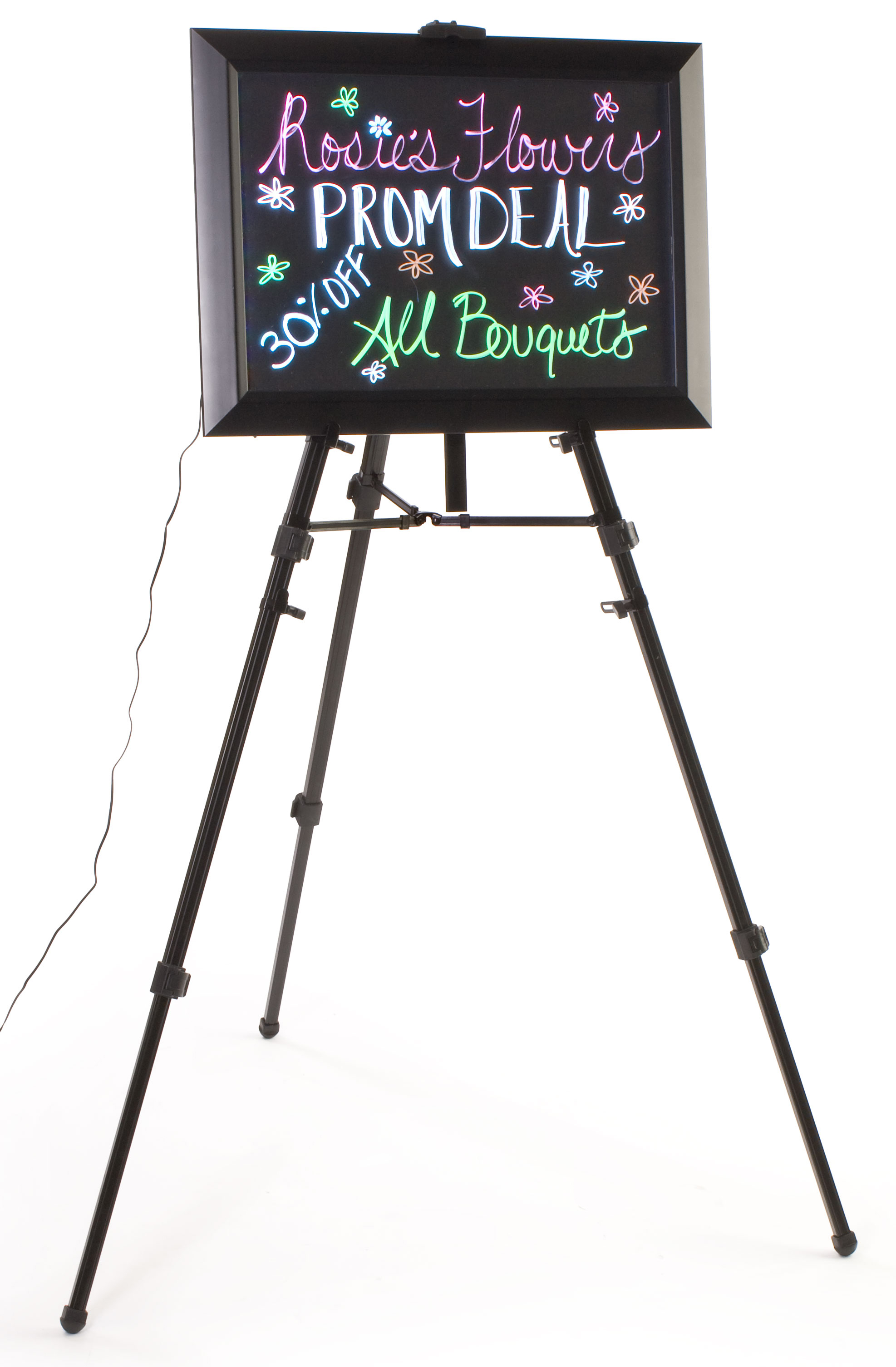 LED Marker Board | Flashing Neon Lights & Easel Stand | Displays2Go