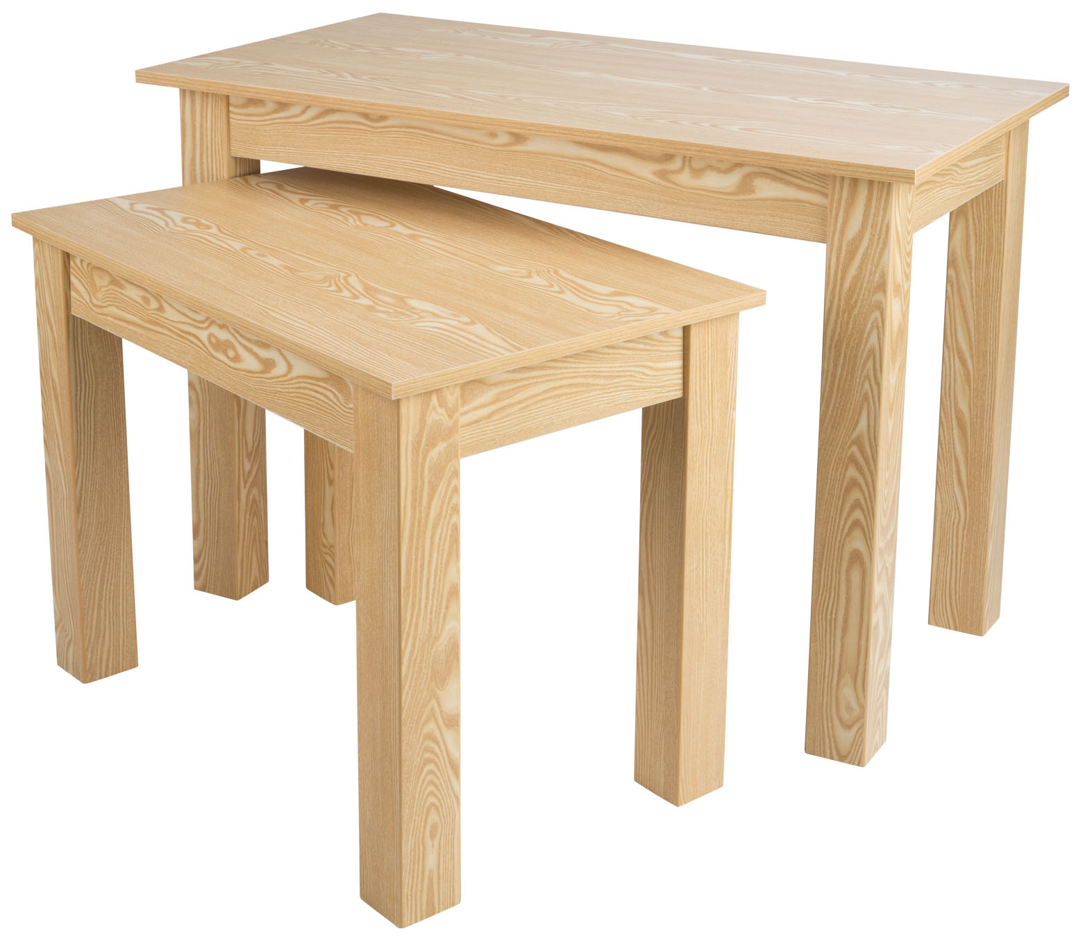 Wood Nesting Tables | Set of 2 Displays | Displays2Go