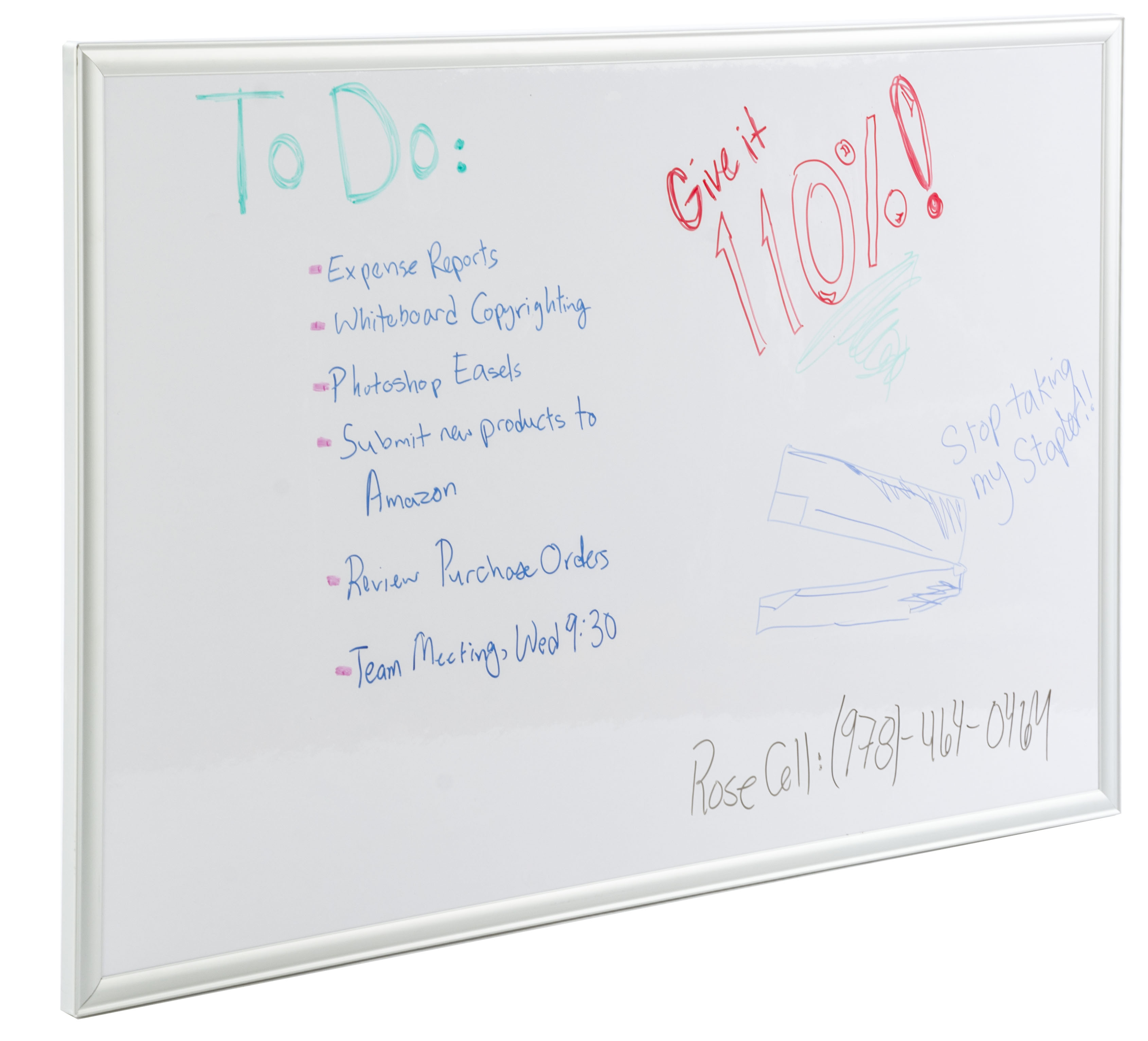 24” x 36” Whiteboard | Wall Mounting Hardware Included | Displays2Go