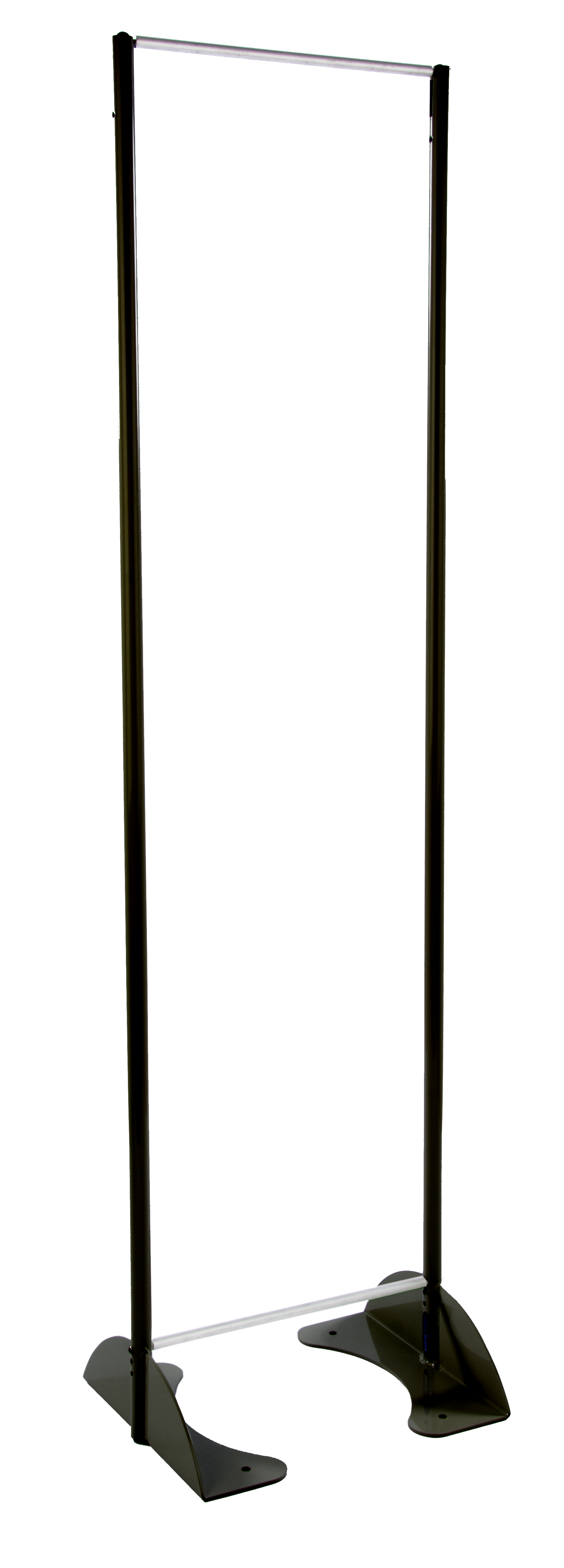 18” x 72” Black Permanent Banner Stand | Graphic Not Included | Displays2Go