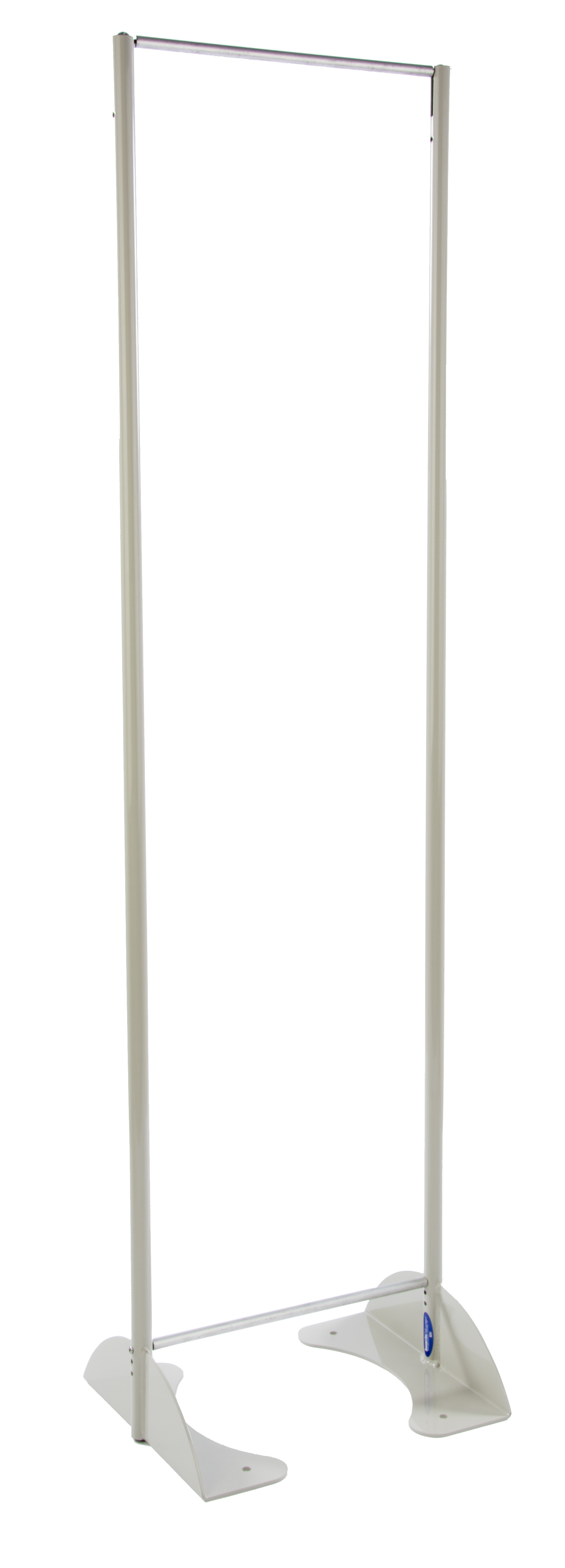 18” x 72” Gray Permanent Banner Stand | One Graphic Flag | Displays2Go