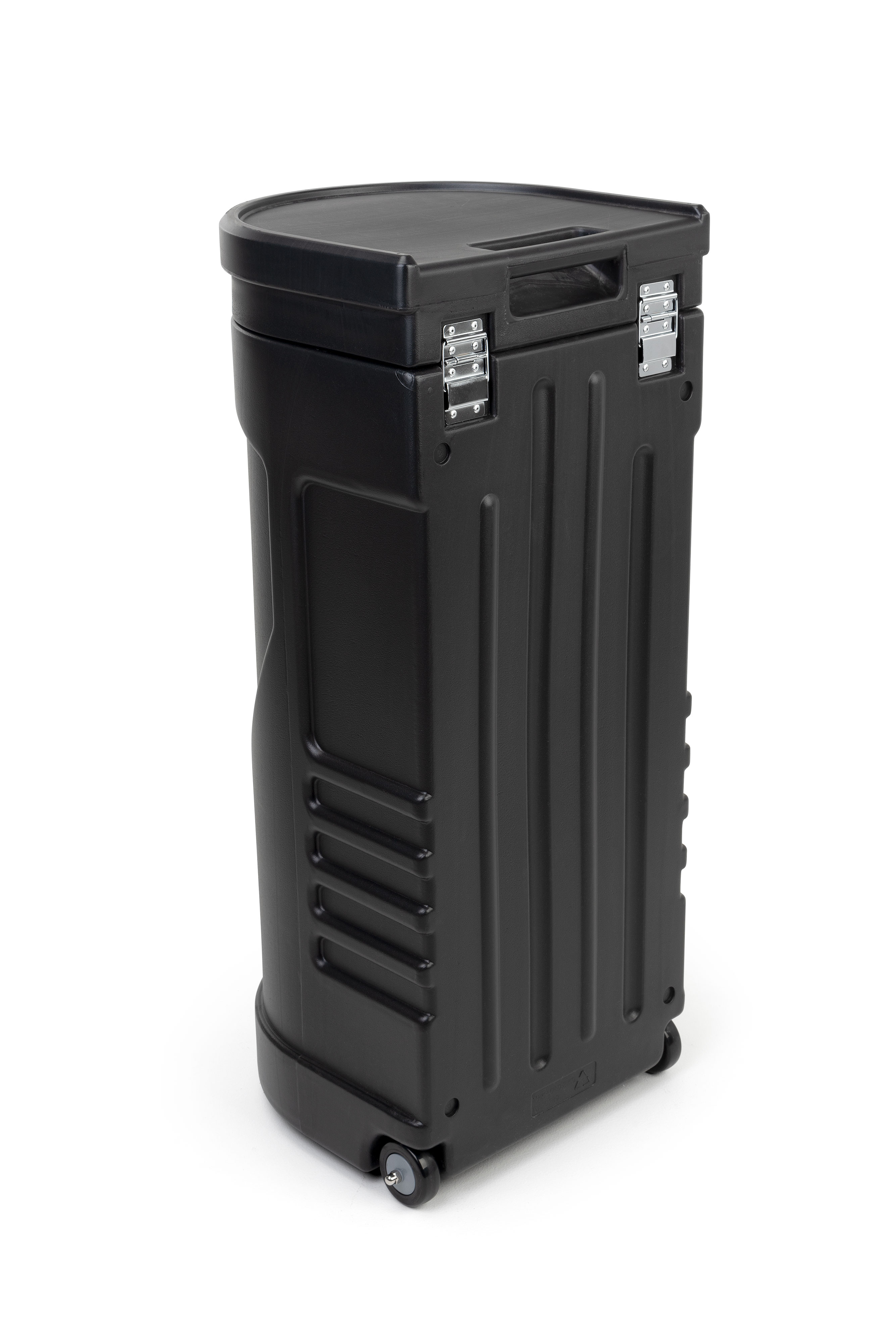 Travel Case Podium Stand | 39” Tall | Displays2Go