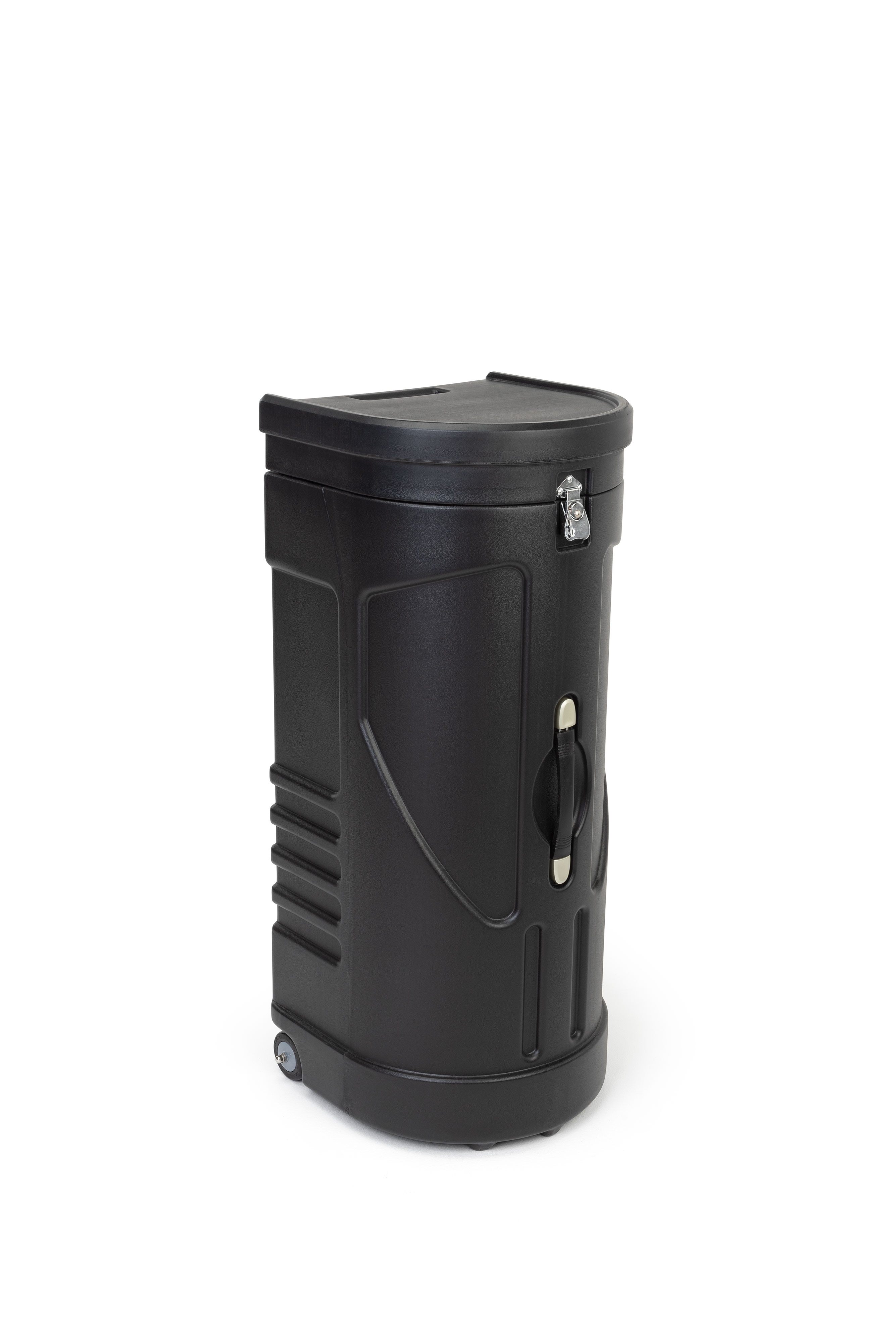 Travel Case Podium Stand | 39” Tall | Displays2Go