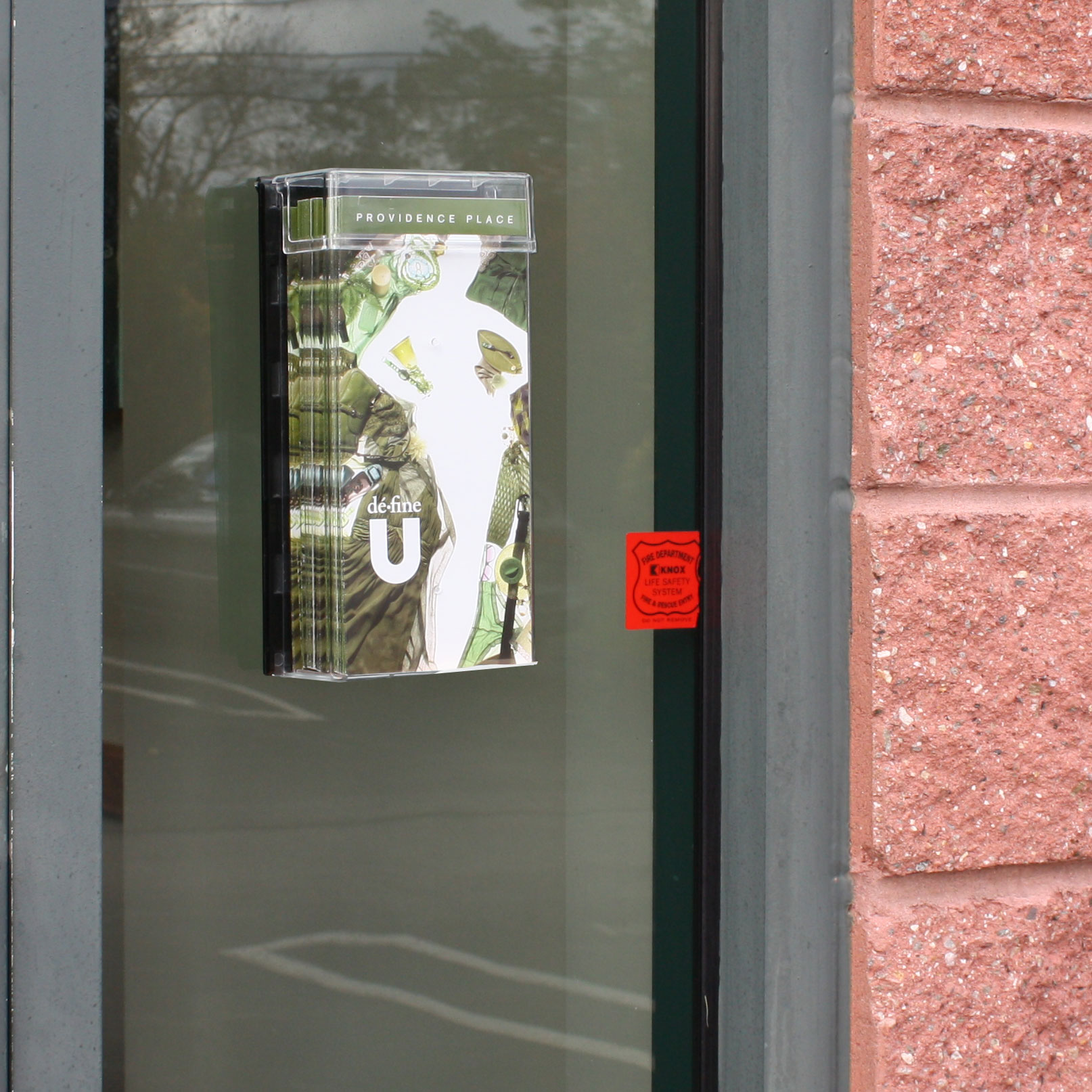 Outdoor Leaflet Holders | Flyer Boxes for Building Exteriors | Displays2Go