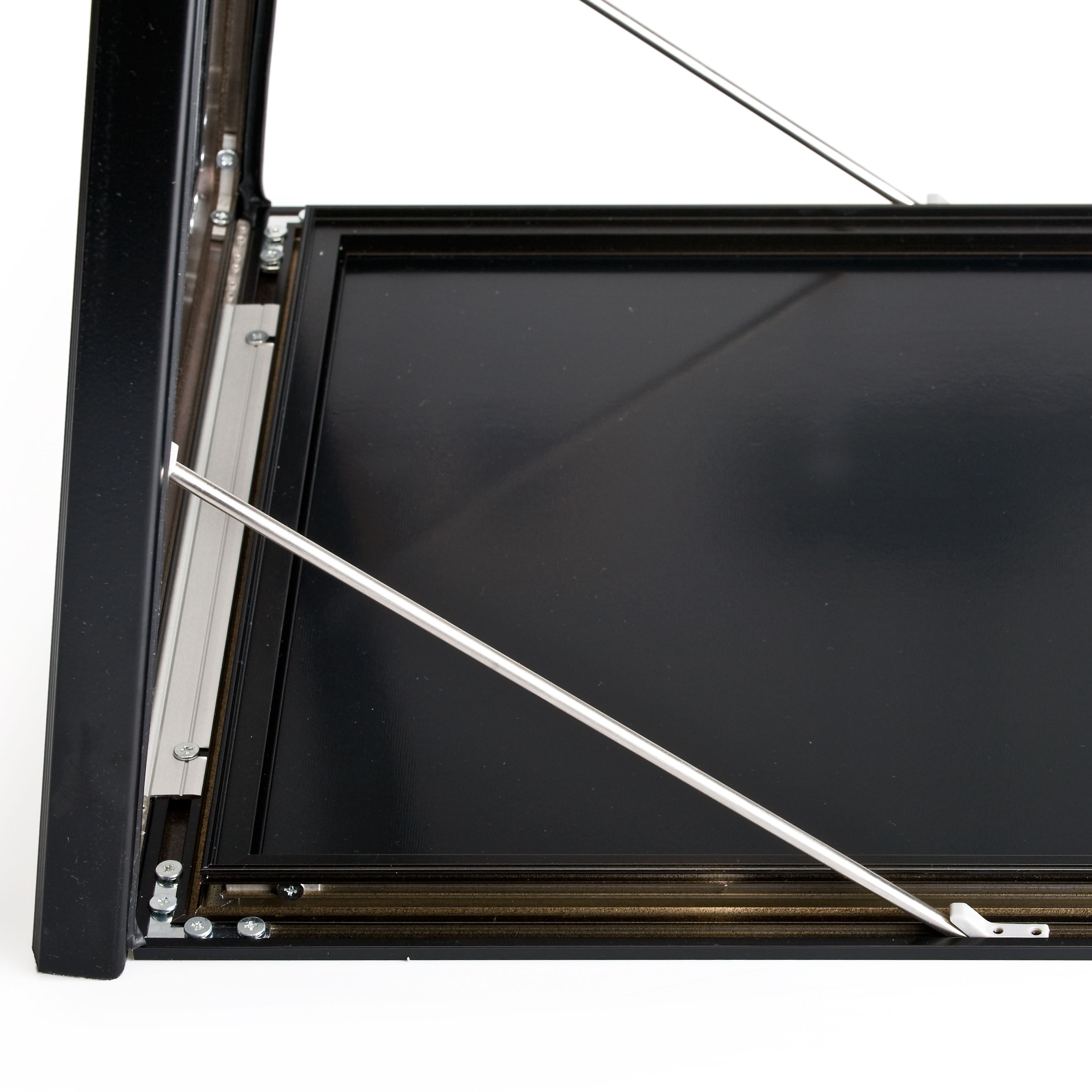 Locking Menu Cases | Custom Header Area & Magnetic Surface | Displays2Go