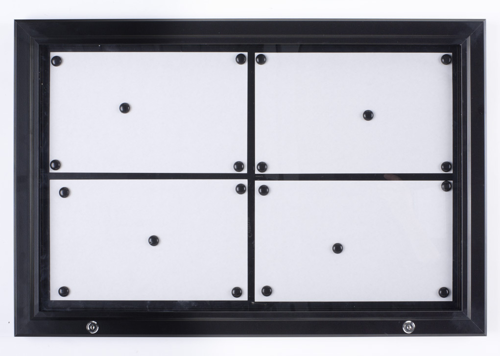 Outdoor Menu Case | Magnetic Surface & Locking Door | Displays2Go