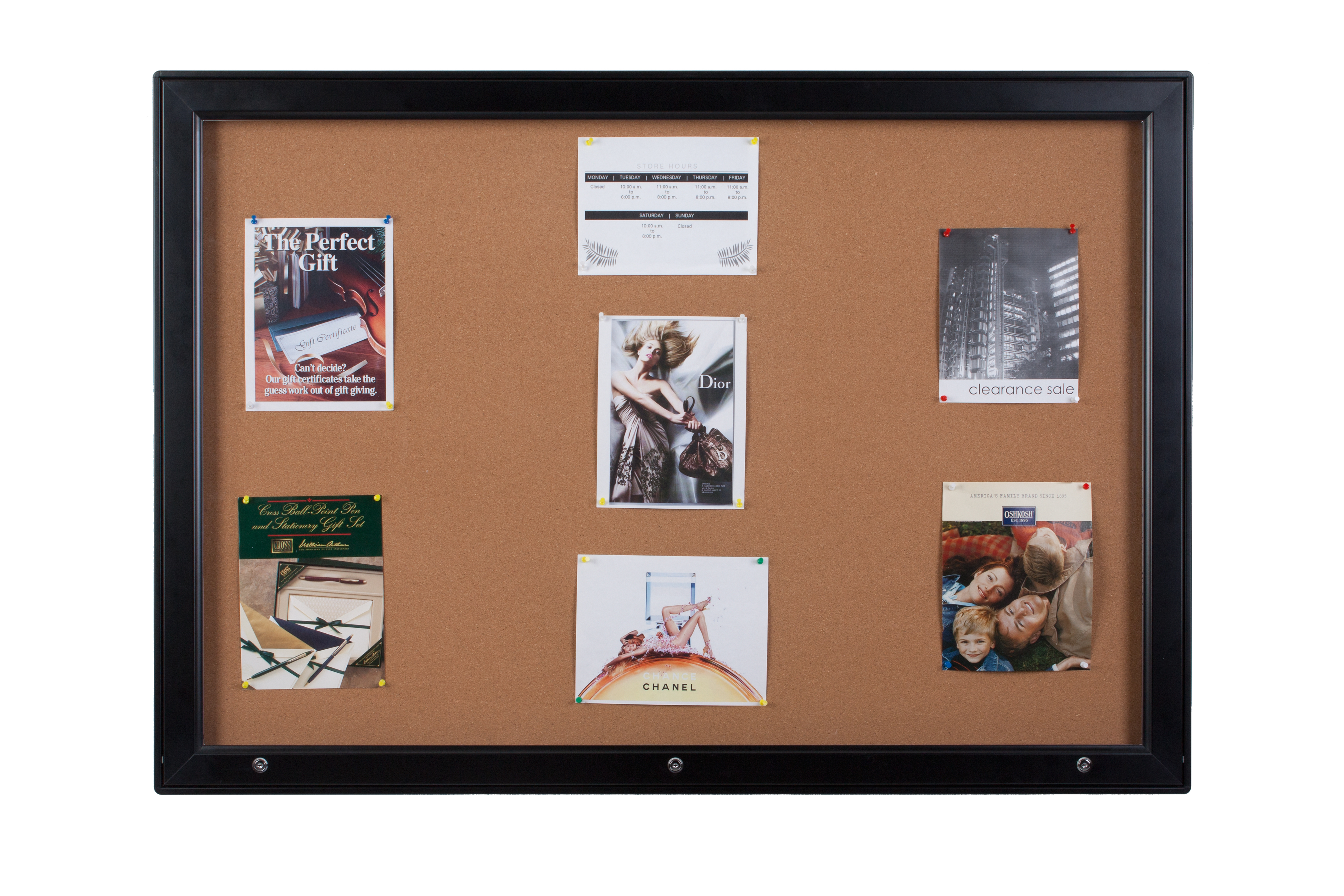 Enclosed Bulletin Board Cabinet | Weather Proof Locking Case | Displays2Go