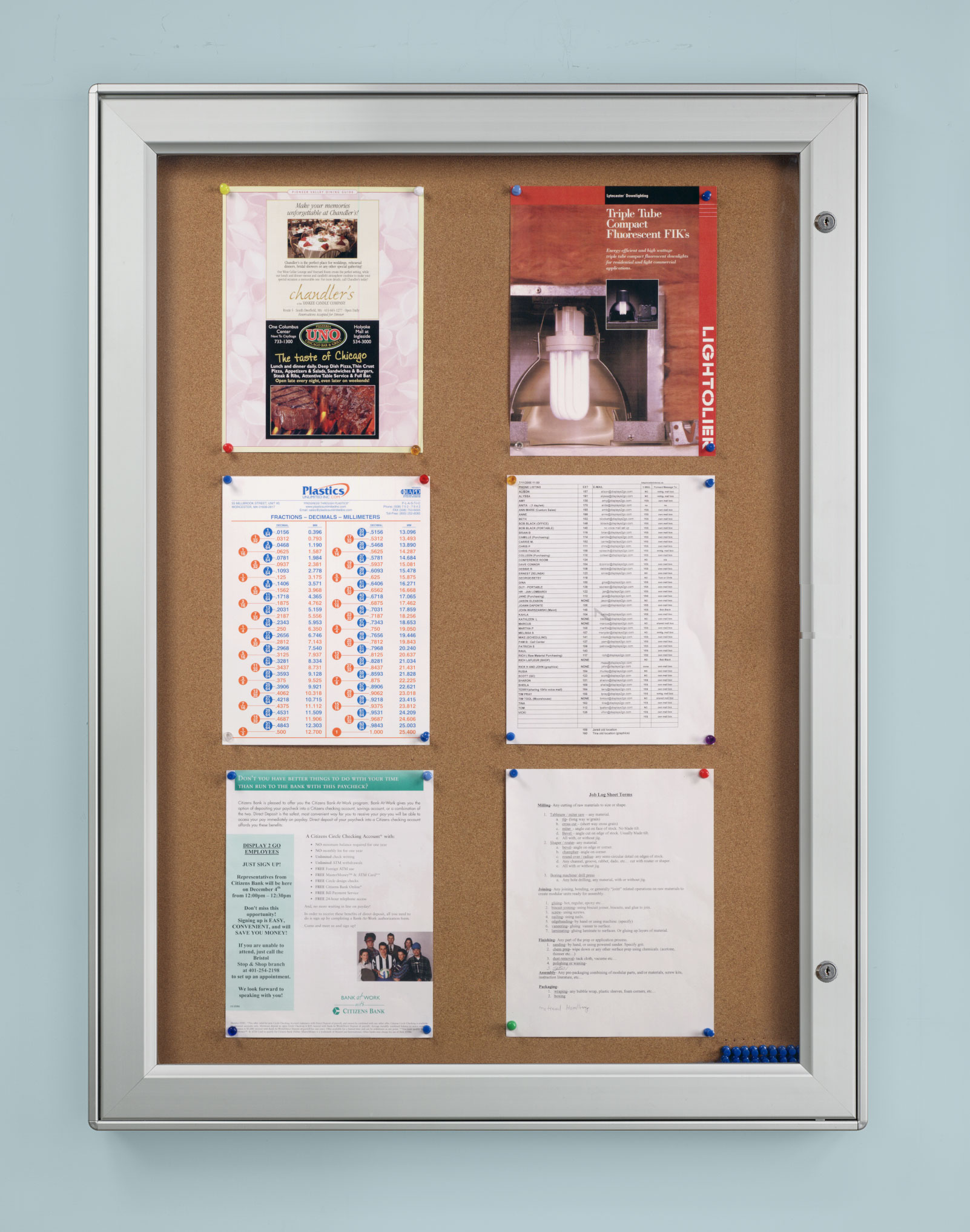 Notice Boards | Outdoor Display With Cork Surface | Displays2Go