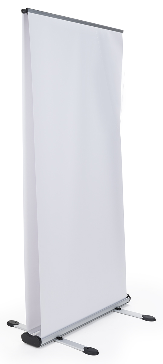 Wide Outdoor Retractable Banner Frame | Spring Tension Pole | Displays2Go