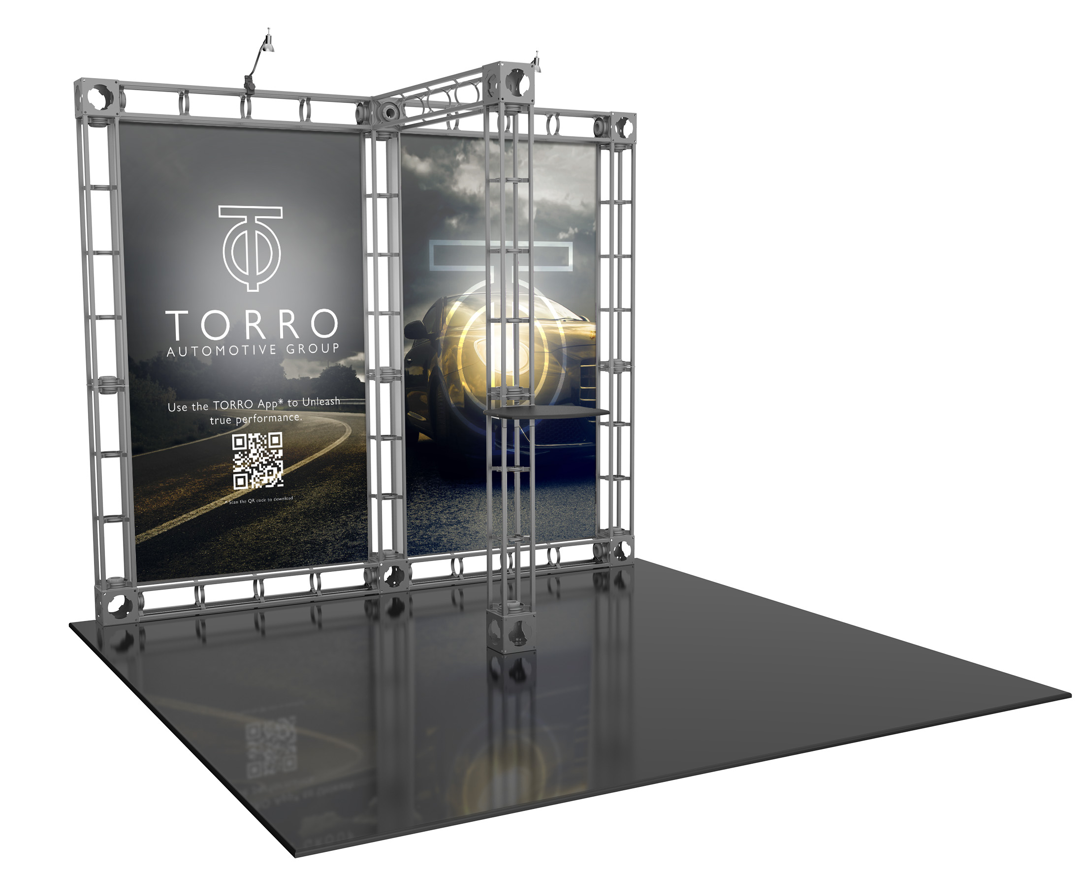 Replacement Graphics for OEPLKIT Pluto Truss Kit | Full Color | Displays2Go