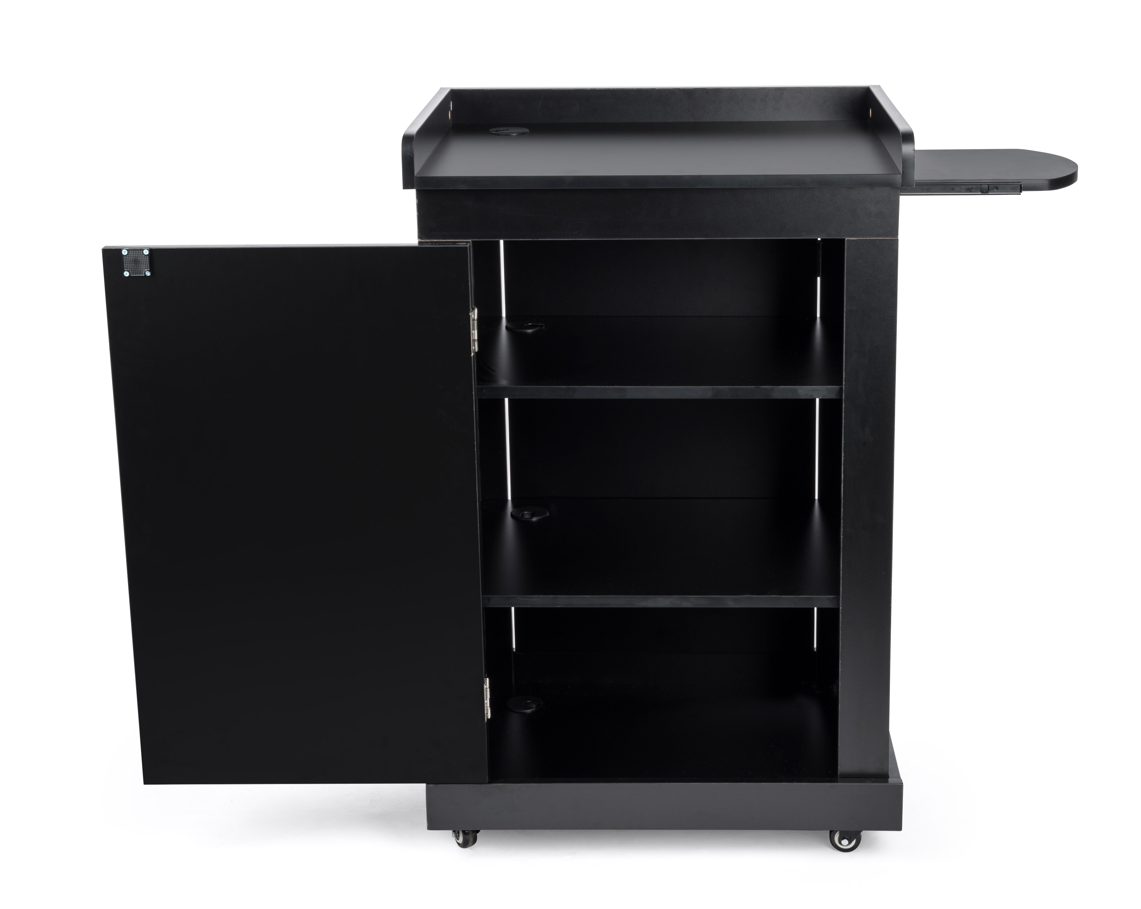 School Podium on Wheels | 2 Locking Storage Spaces | Displays2Go