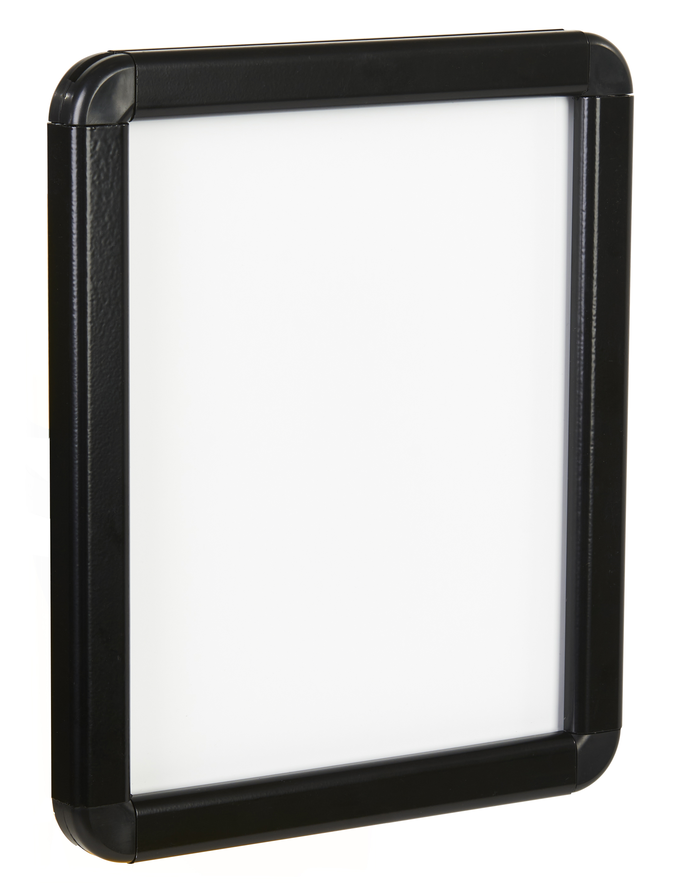 Bollard Sign Topper | Black Weather-Resistant Aluminum Frame | Displays2Go