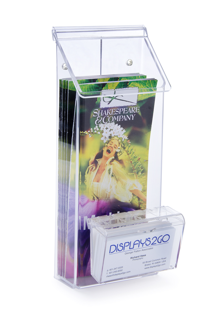 Outdoor Flyer Dispenser | Multi Pocket Clear Acrylic | Displays2Go