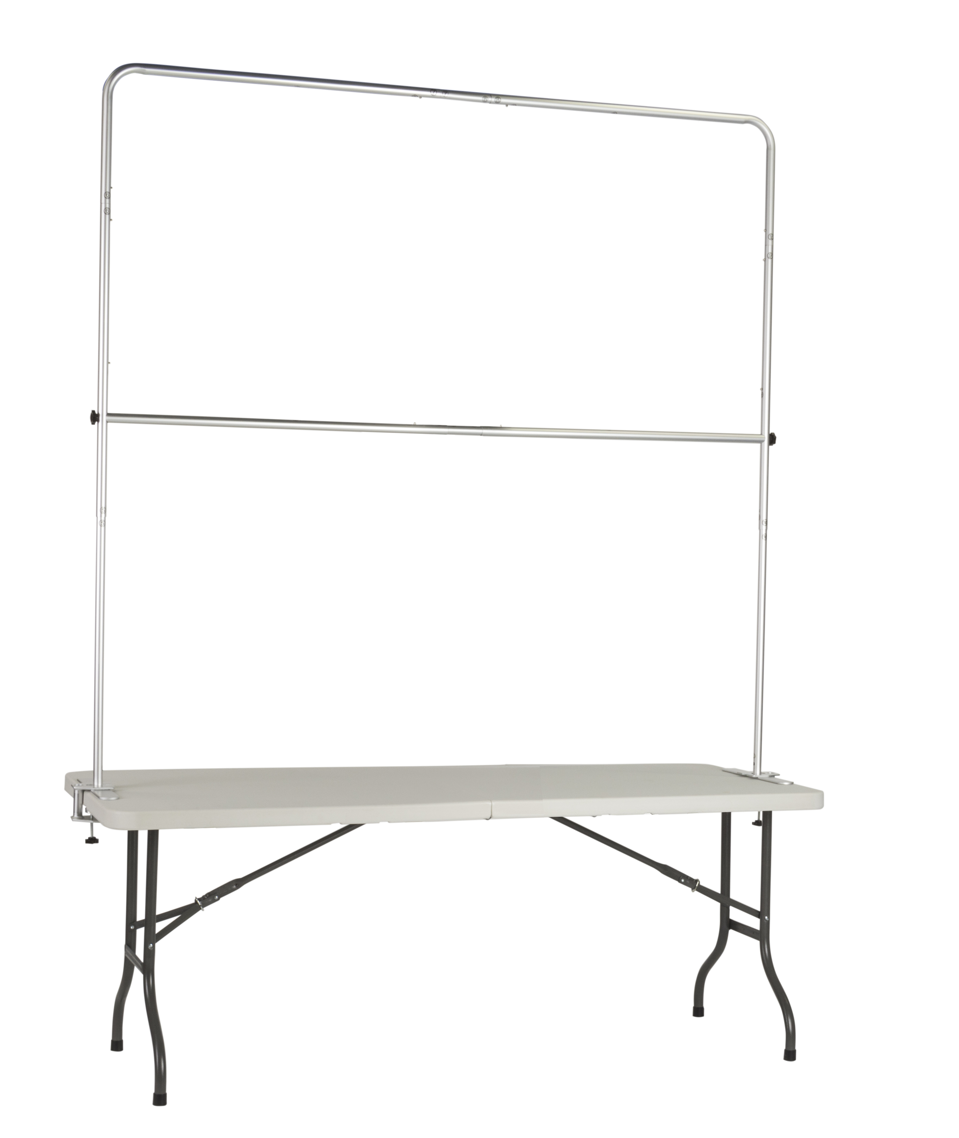 6’ Trade Show Table & Header | Double Sided Graphics | Displays2Go