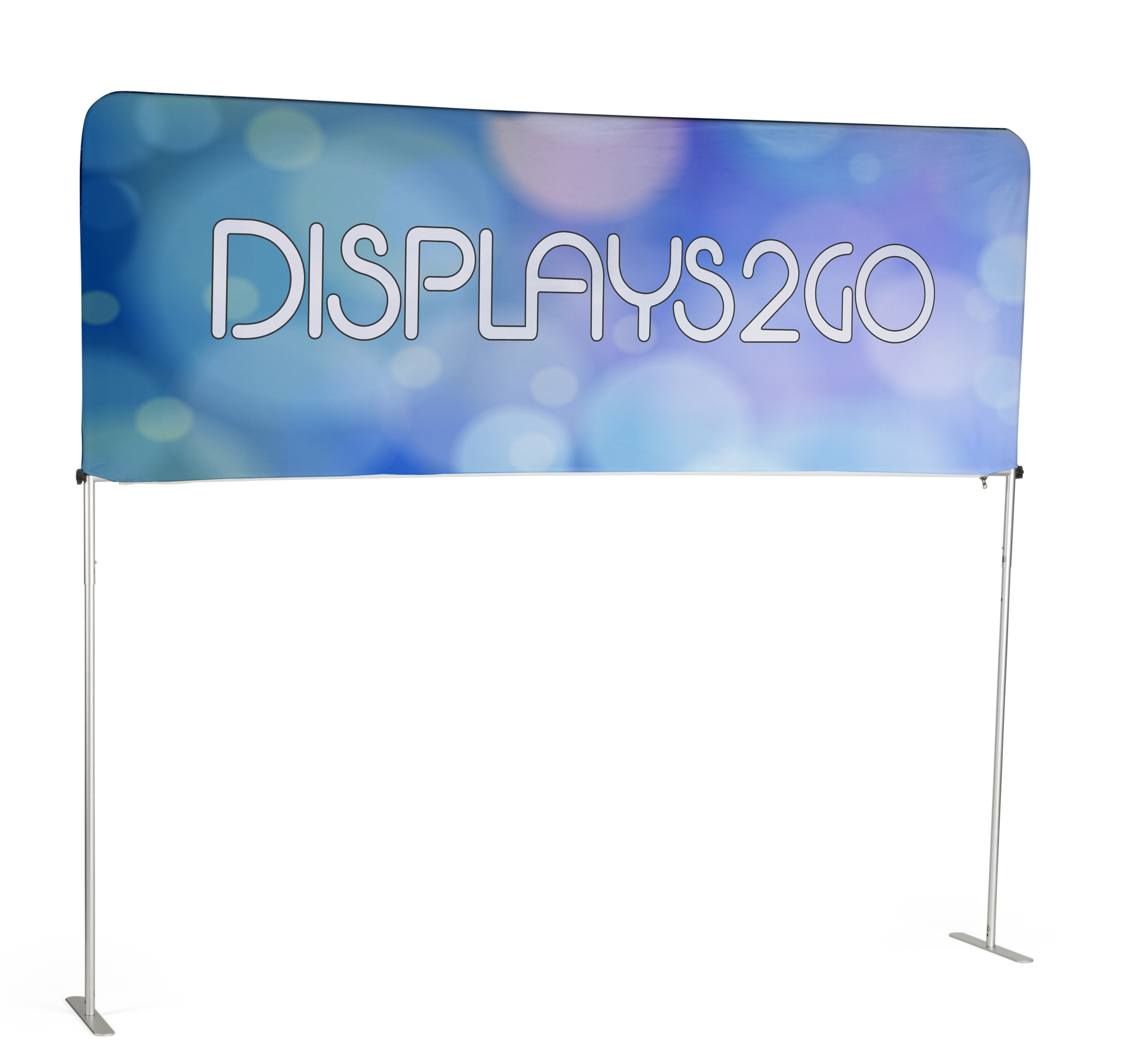 8’ Trade Show Table Header | Double Sided Custom Printing | Displays2Go
