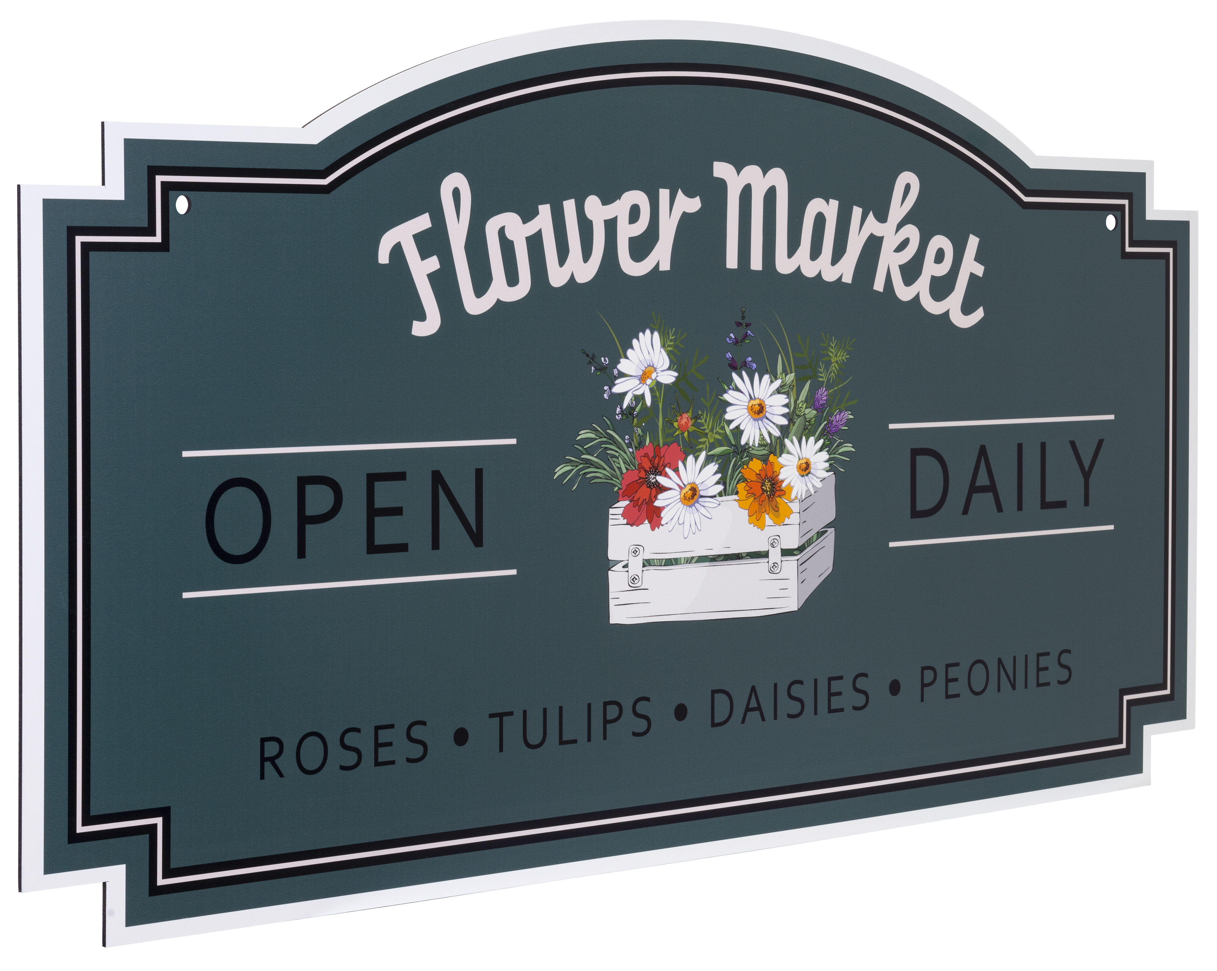 24" x 48" Hanging Outdoor Shaped Signs | Personalized Design | Displays2Go