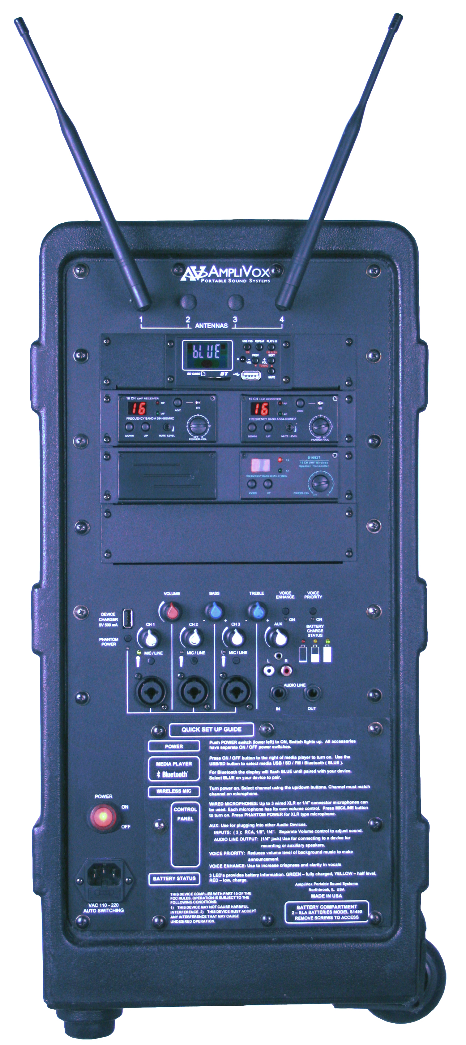 Wireless Portable PA Package - Basic Package | Displays2Go