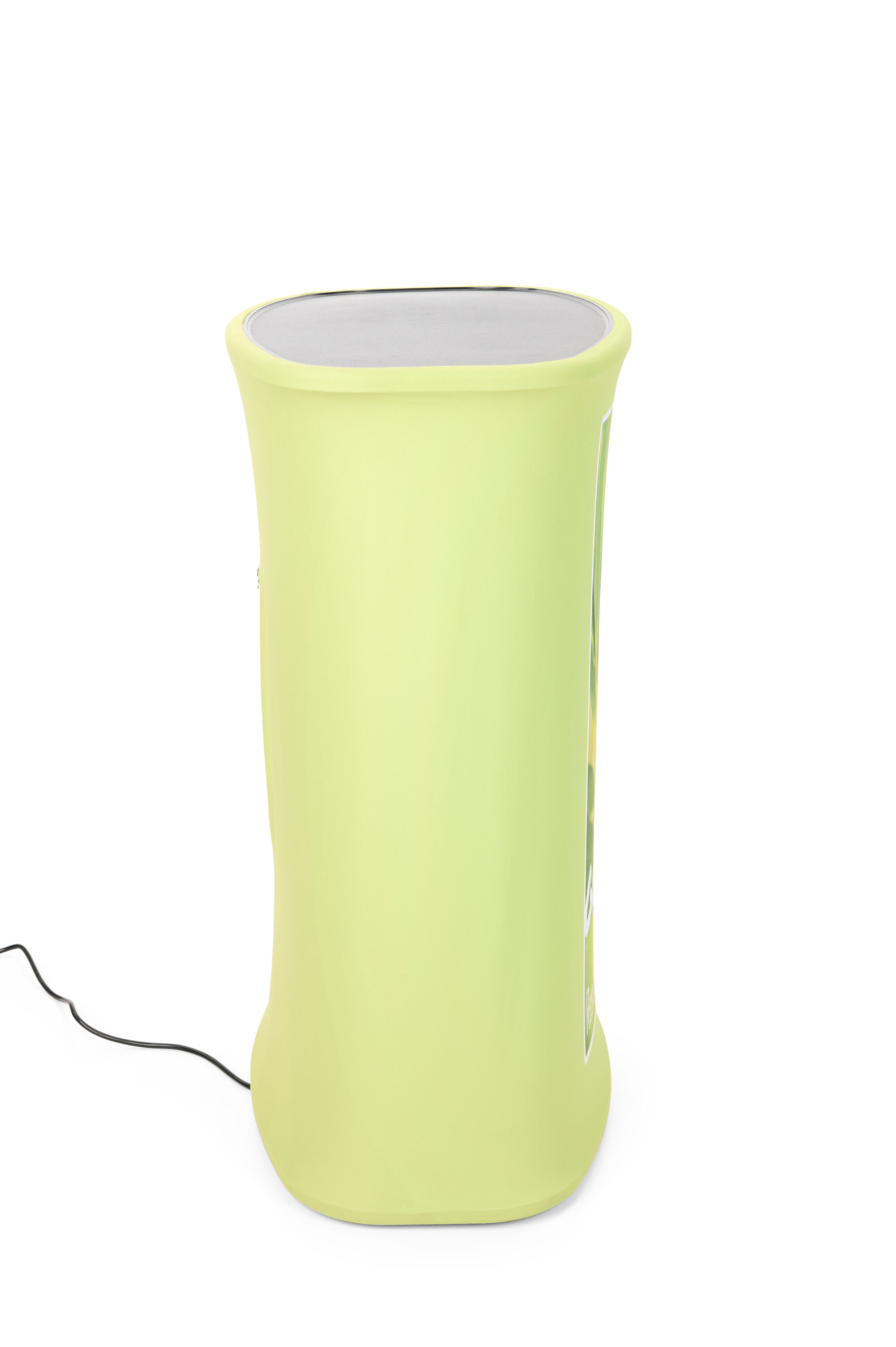 Pop Up Trade Show Podium with LED Lights and Custom SEG Graphics ...