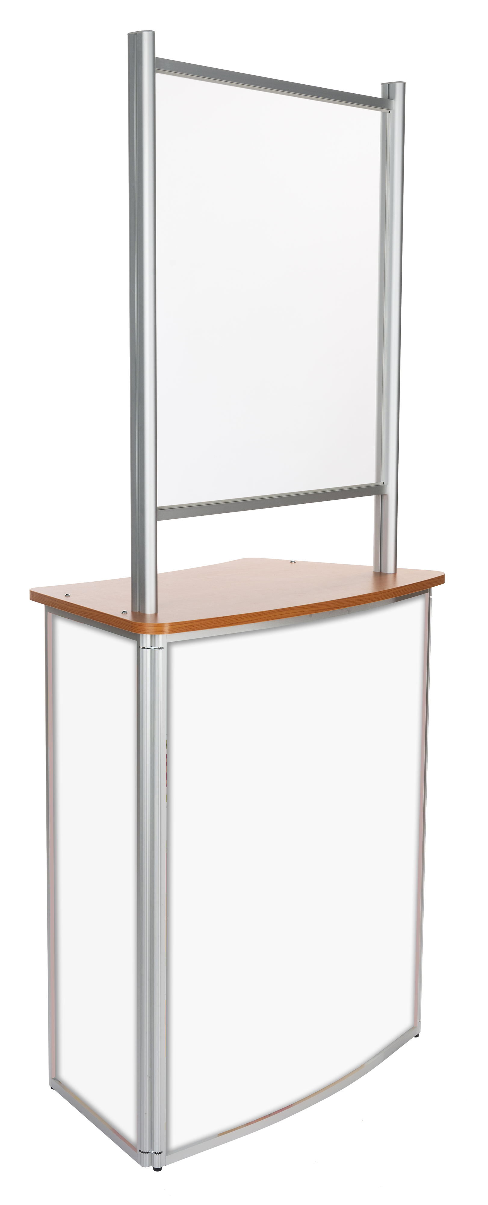 Mobile Sneeze Guard Tabletop | Nylon Carrying Case Included | Displays2Go