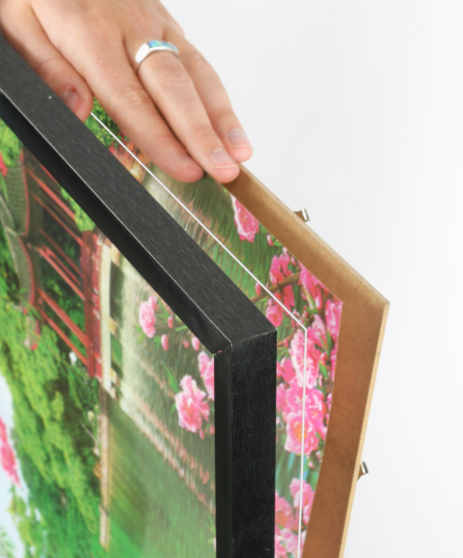 30 x 40 Photo Frames w/ Modern Black Metal Design | Displays2Go