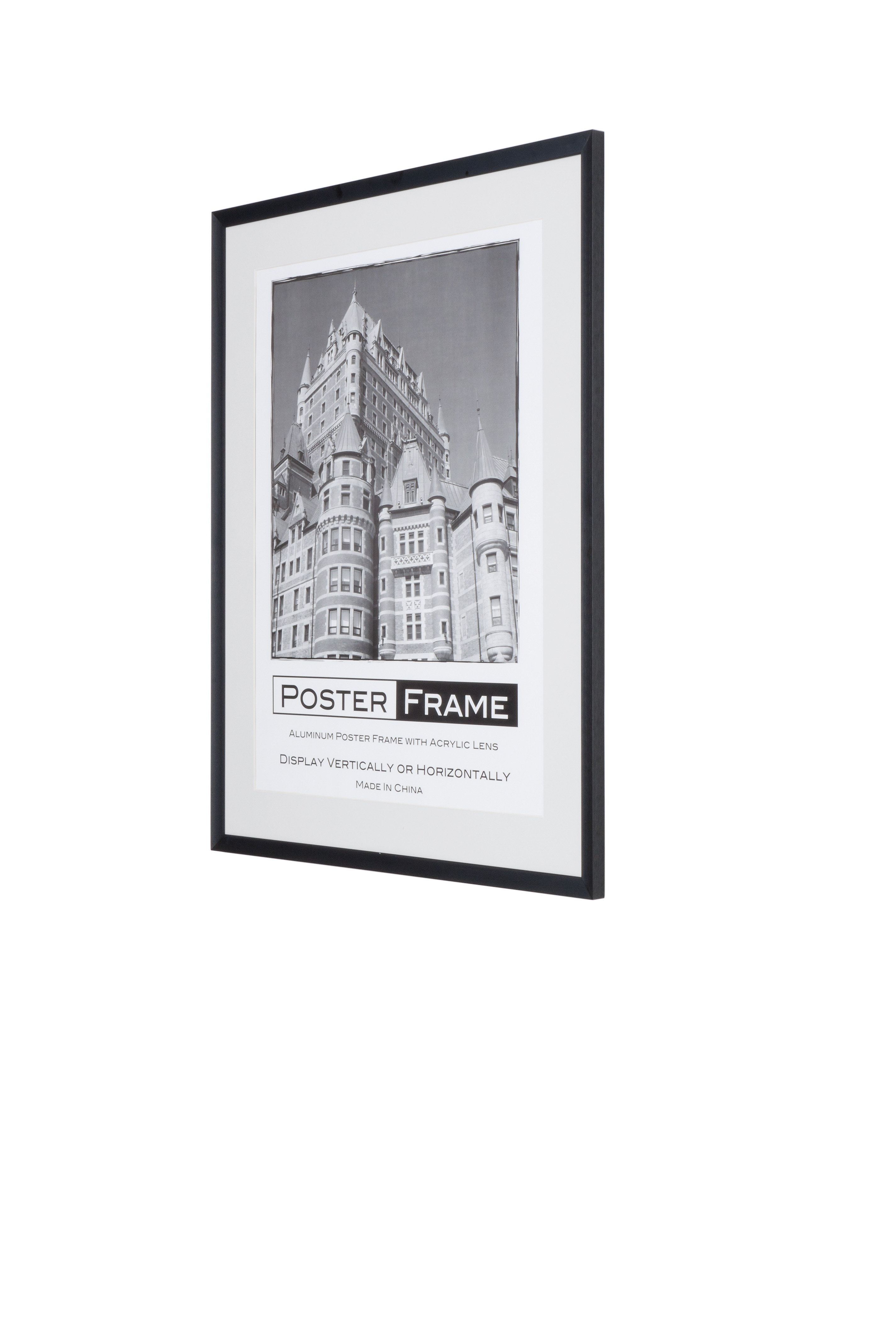 Matted Print Frame for 22 x 28 Graphics Hangs on the Wall | Displays2Go