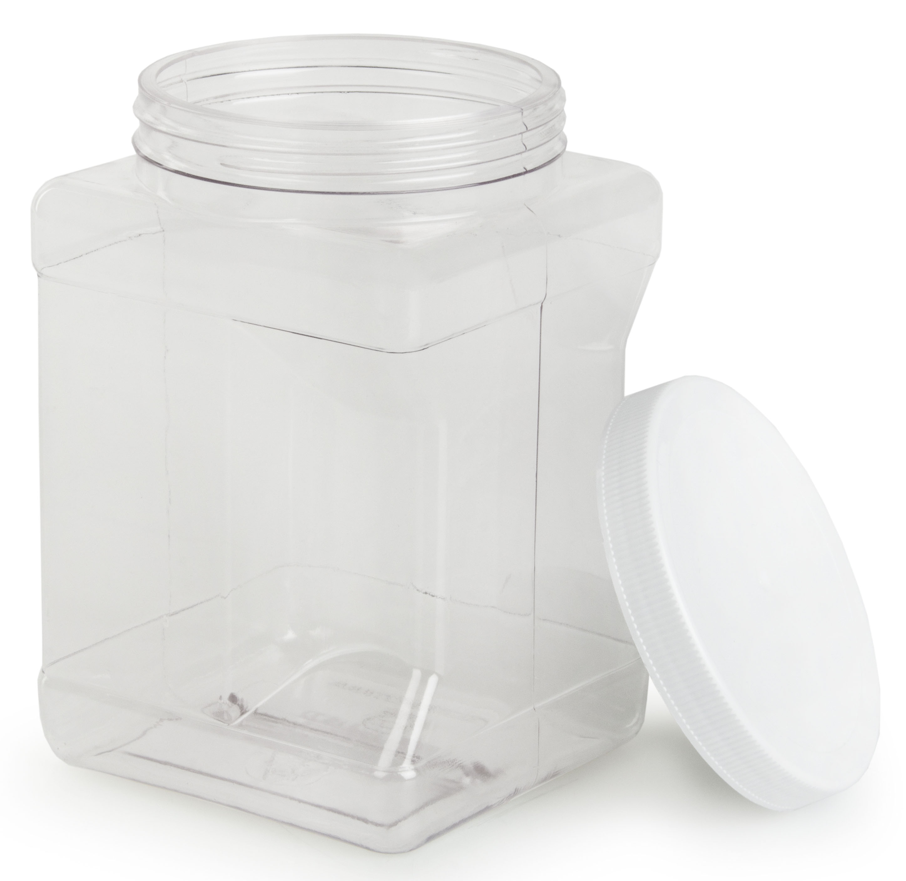 Countertop Candy Bin | Transparent PVC with Lid | Displays2Go