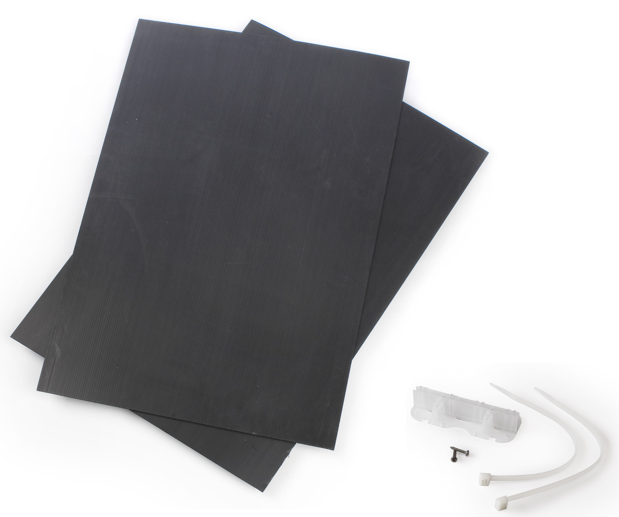 Black Corrugated Plastic Sign | 22x28 Signage Display | Displays2Go