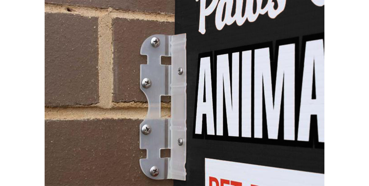 Black Corrugated Plastic Sign | 22x28 Signage Display | Displays2Go