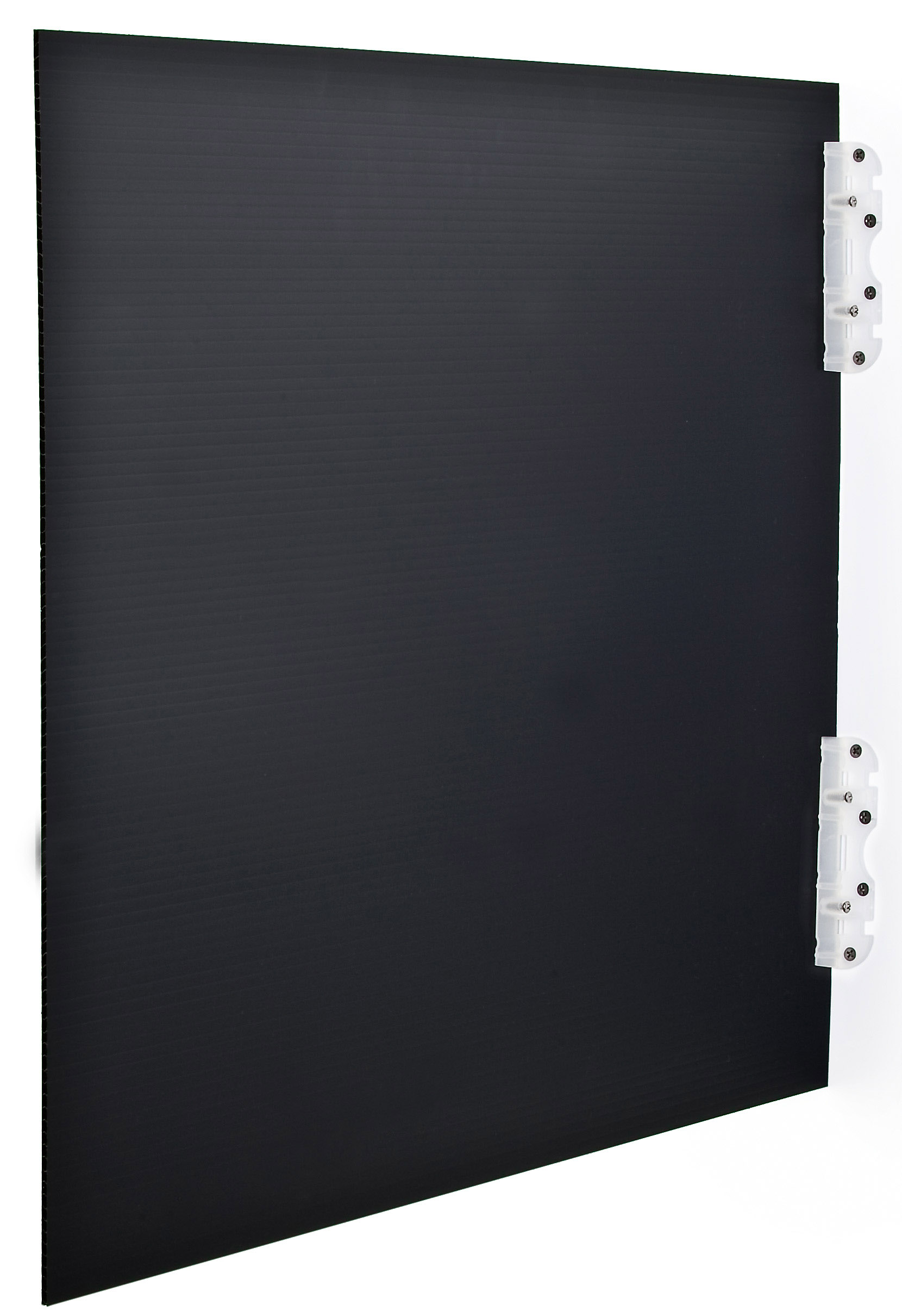 Black Corrugated Plastic Sign | 22x28 Signage Display | Displays2Go