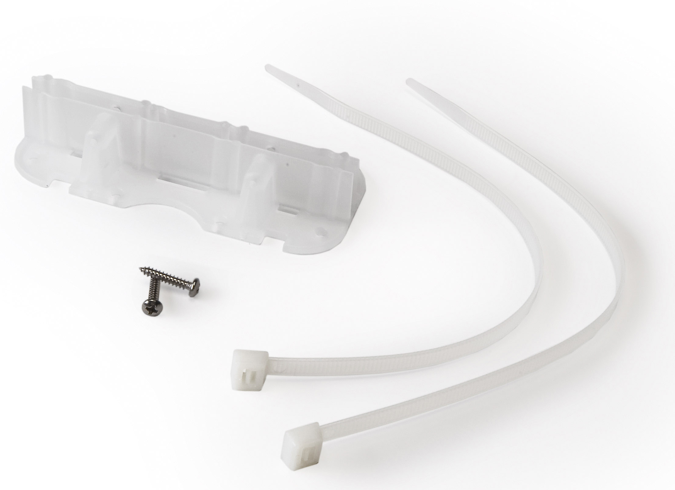 White Corrugated Plastic Sign | Bracket for Mounting | Displays2Go