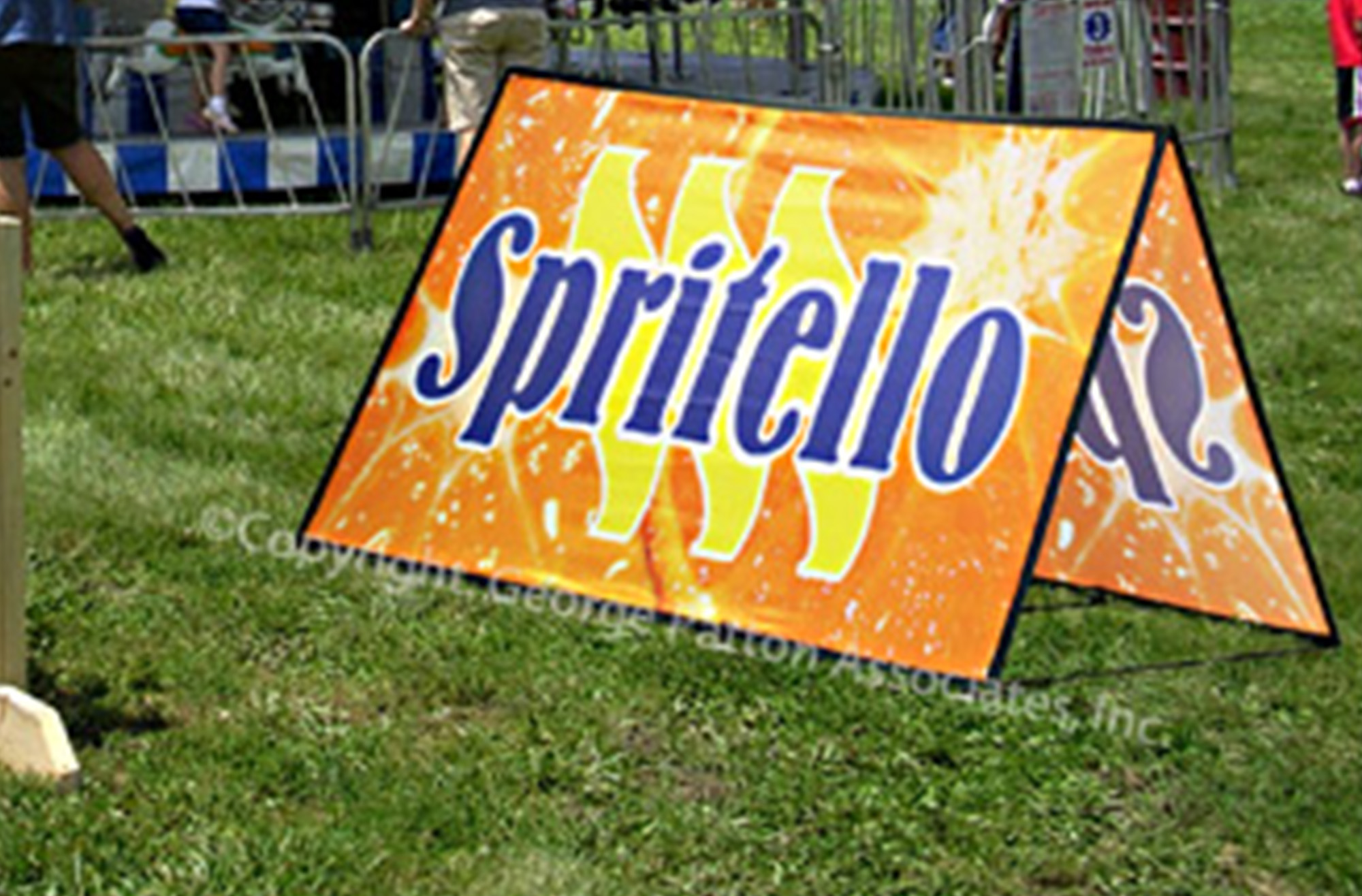 Rectangular A-Frame Banner | Outdoor Sign Displays | Displays2Go