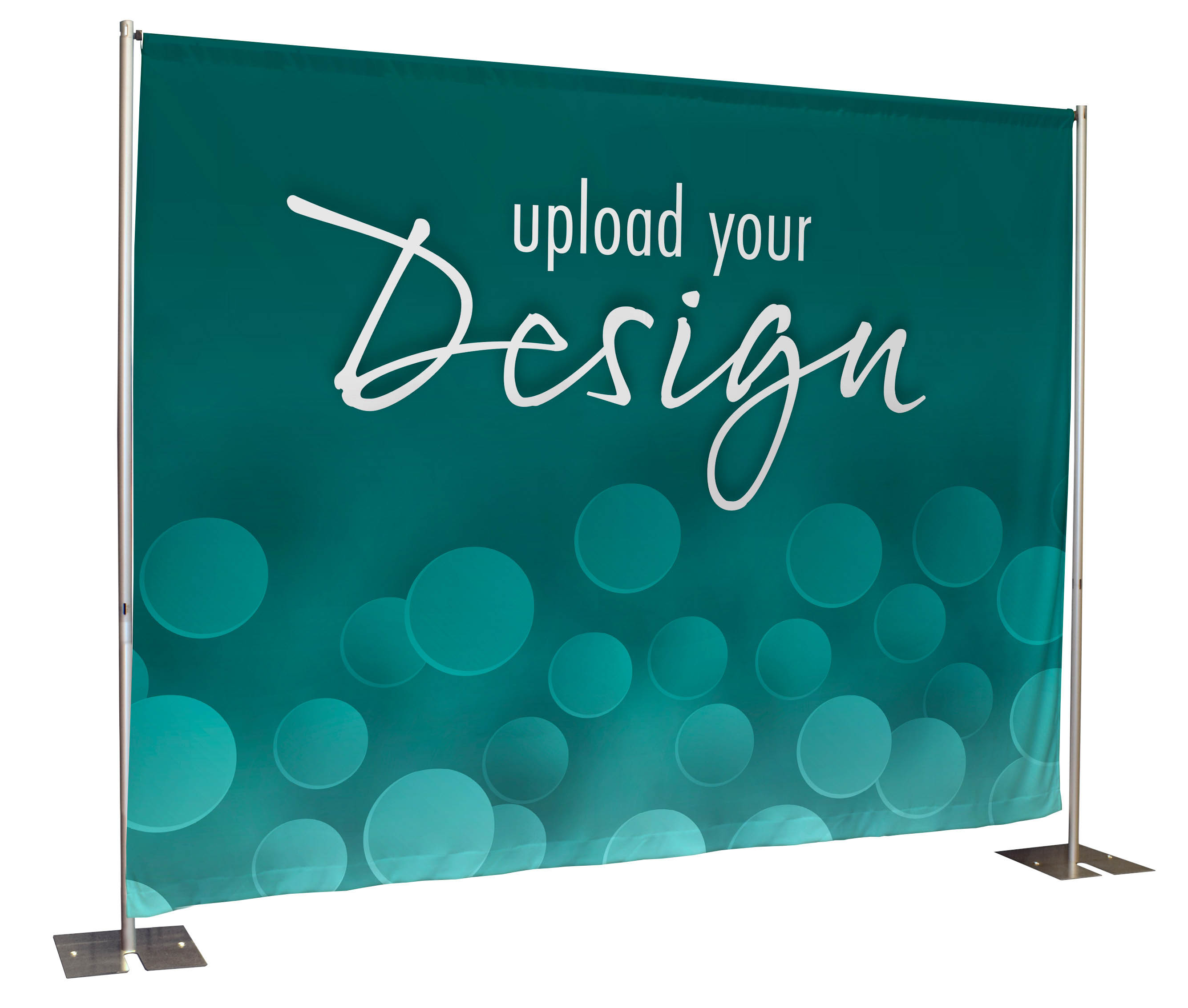 Banner Backdrop | Accommodates Pipe & Drape Displays Banner Only ...