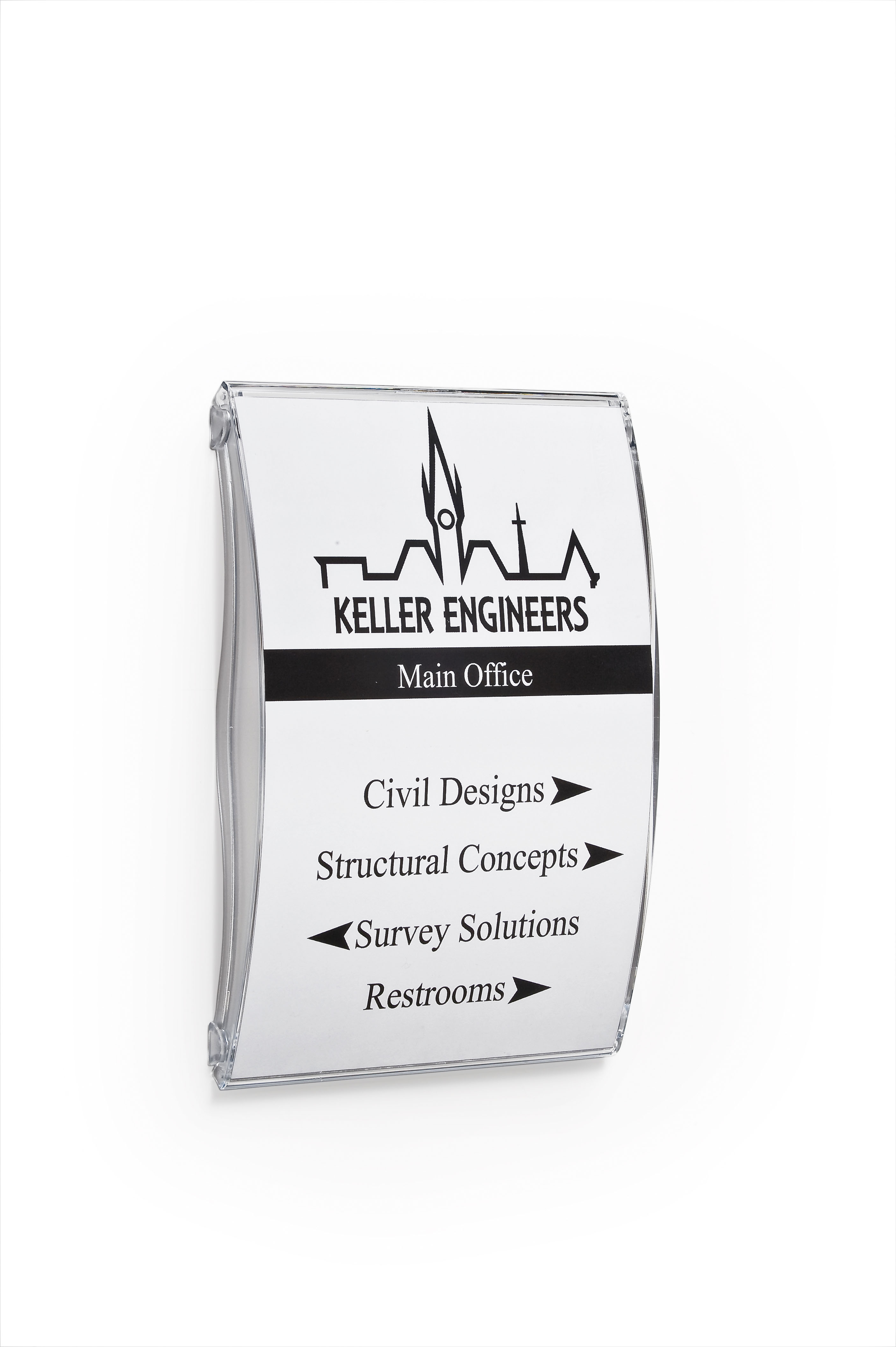 A5 Indoor Business Signs for Custom Design Office Labels | Displays2Go