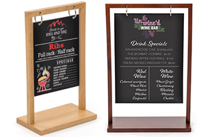 Custom Countertop Display Signage | Full Color Digital Printing