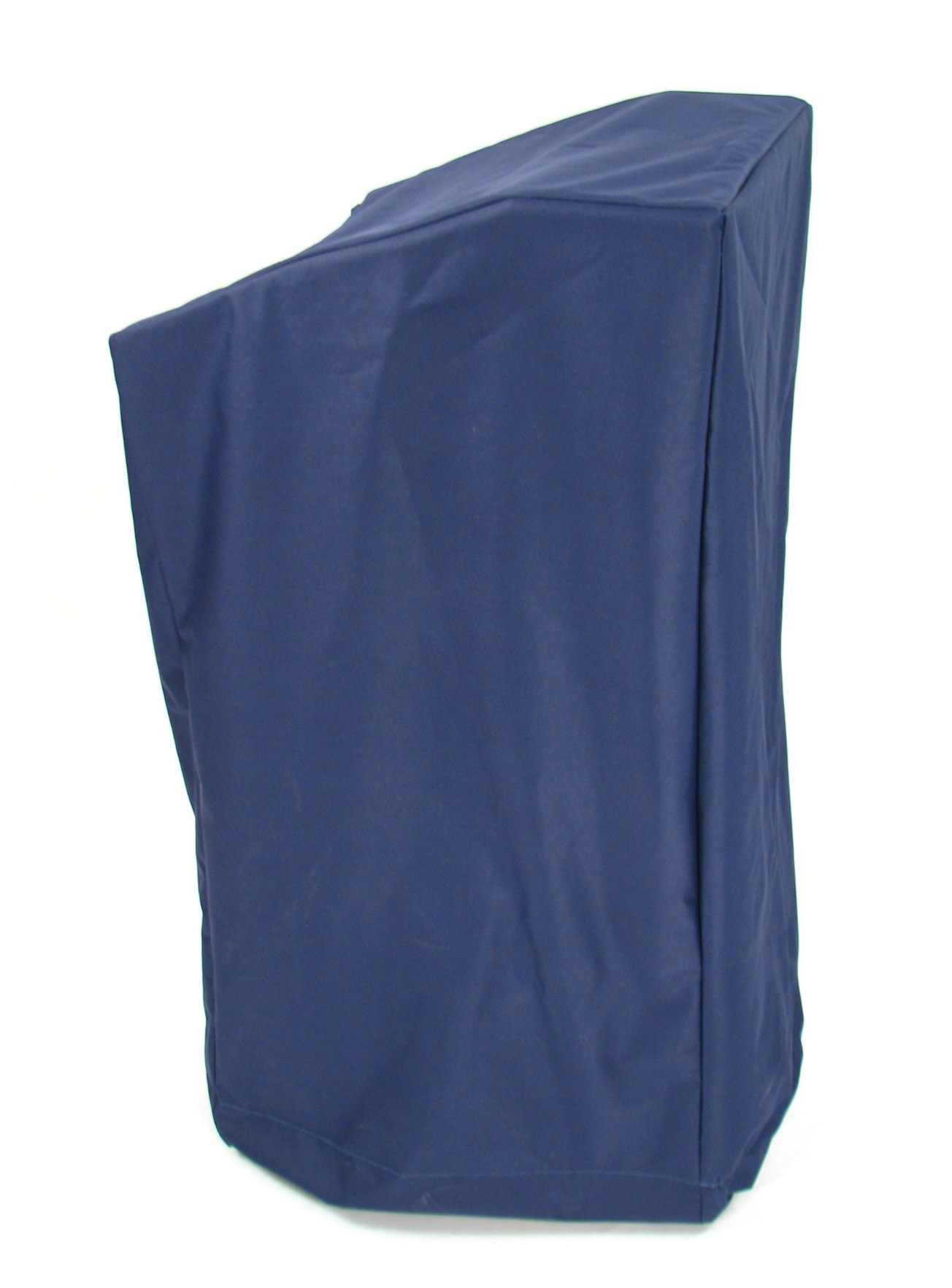 Podium Cover | Protective Wrap with Blue Fabric Design | Displays2Go