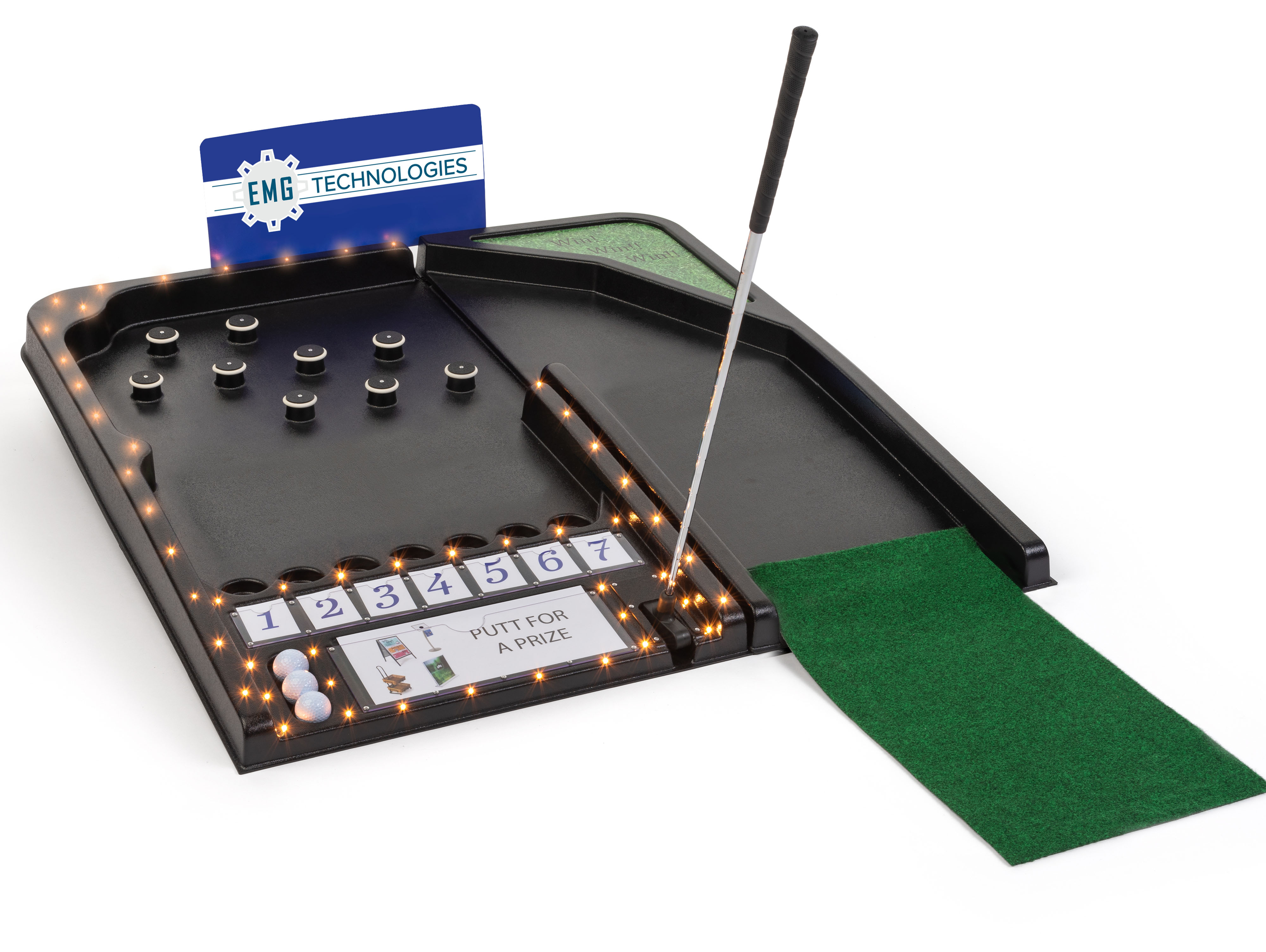 Custom Graphics for Prize Putt Game | Displays2Go